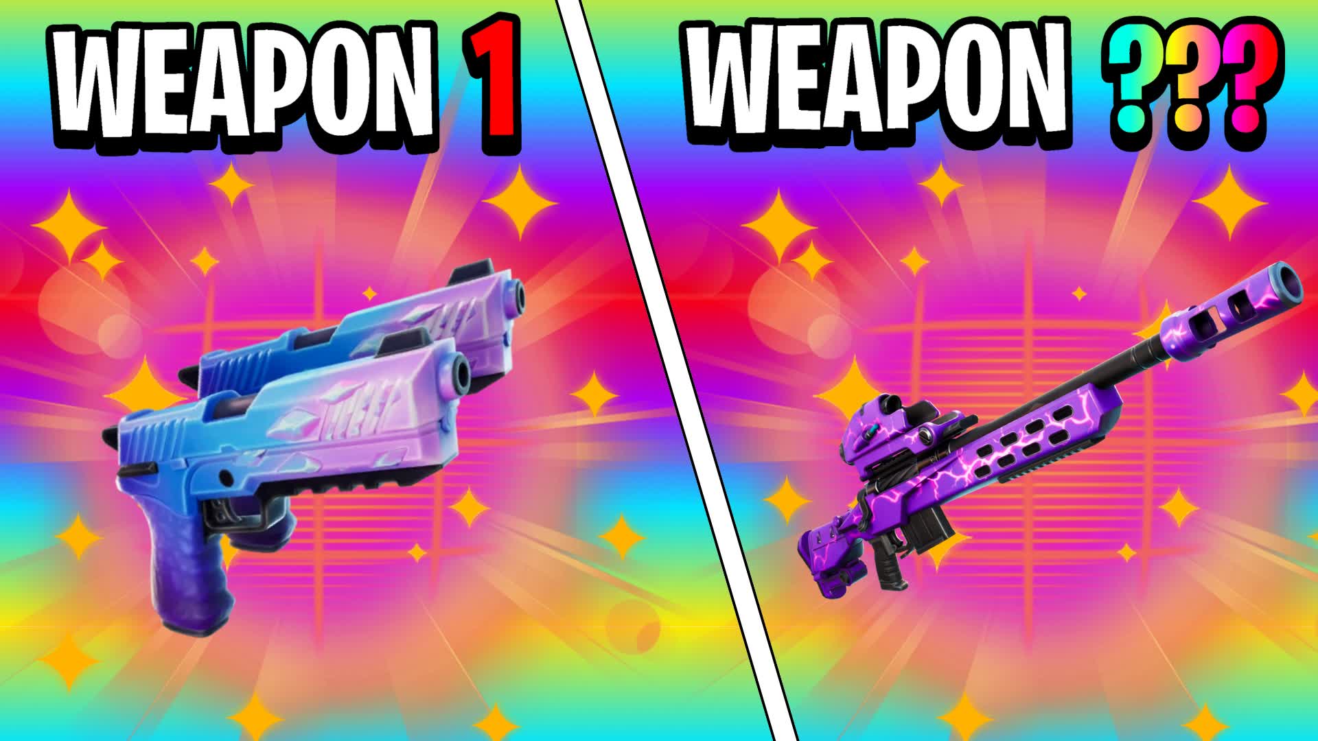 🌈RAINBOW GUN GAME DRIVE 🌟ONE SHOT🎯 7530-3132-7769 by mir4 - Fortnite ...