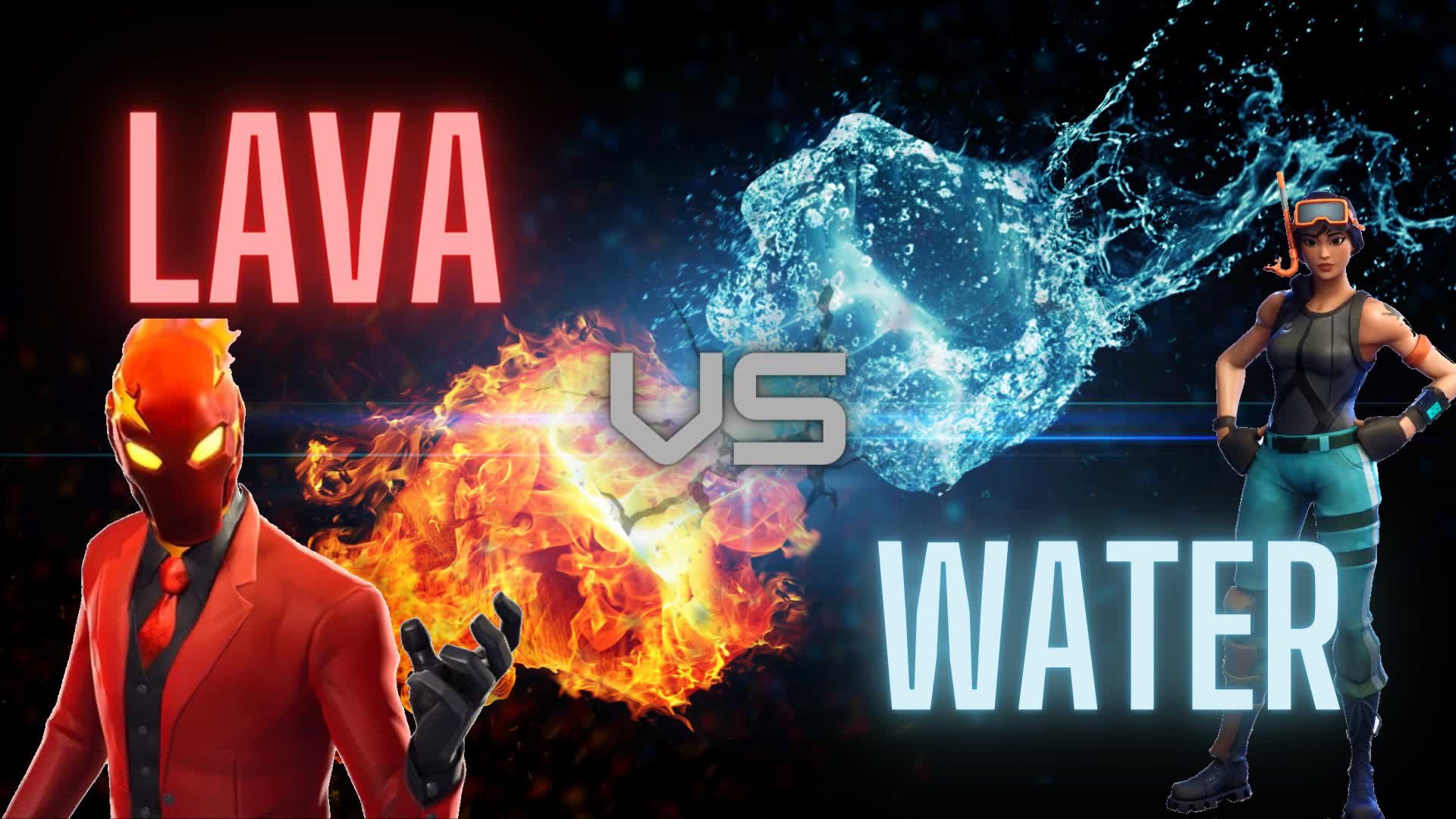 WATER VS LAVA MAP 1226-4223-4324 by saly - Fortnite Creative Map Code - Fortnite.GG