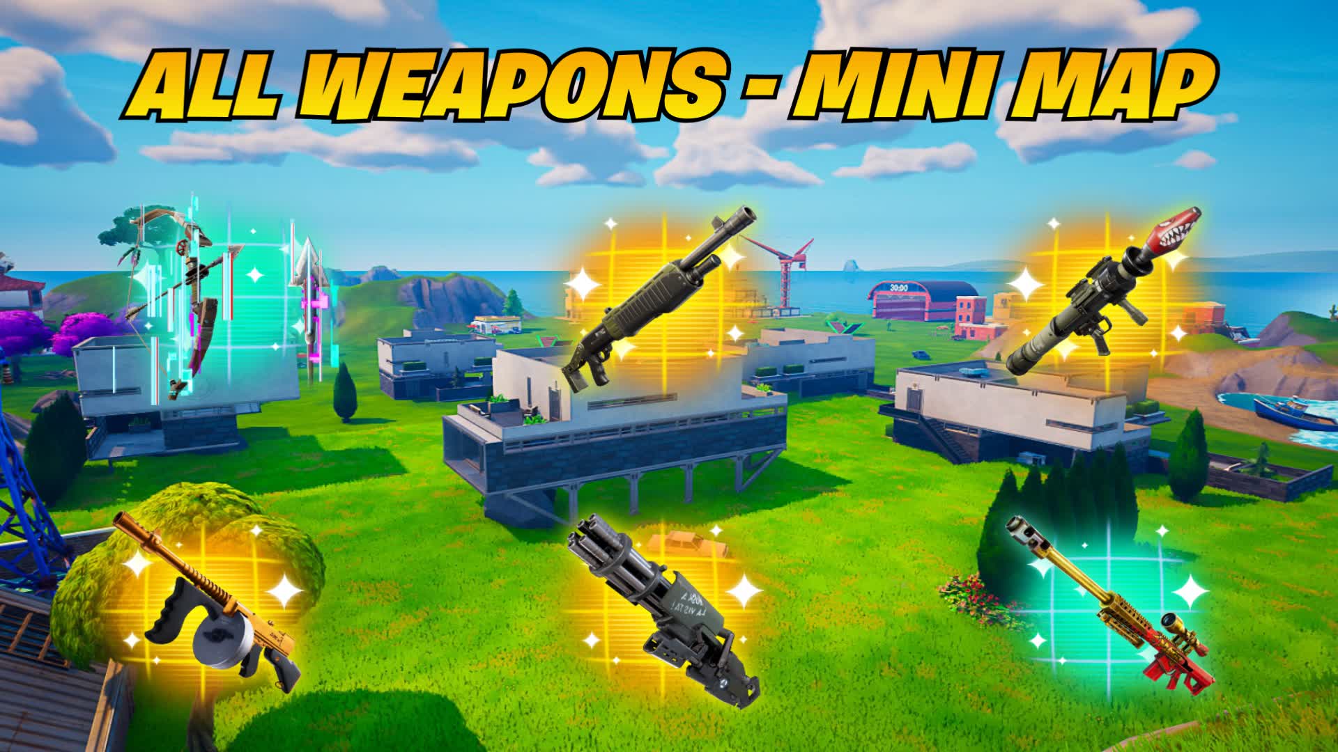 ALL WEAPONS - MINI MAP 5595-5145-4091 by paolixfn - Fortnite Creative ...