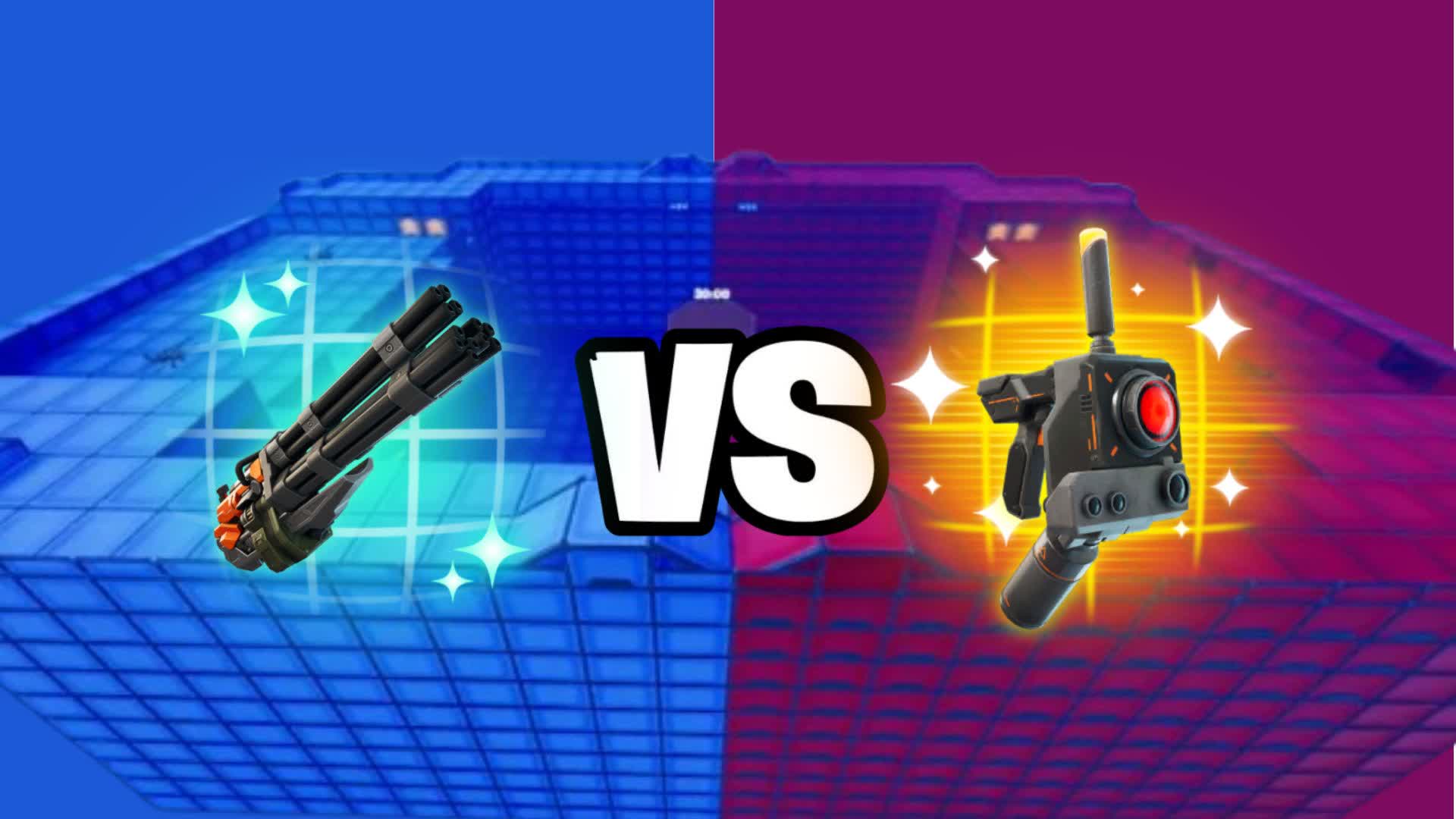 red vs blue ( Octagon ) 16 5809-1640-8196 by bl23 - Fortnite Creative ...