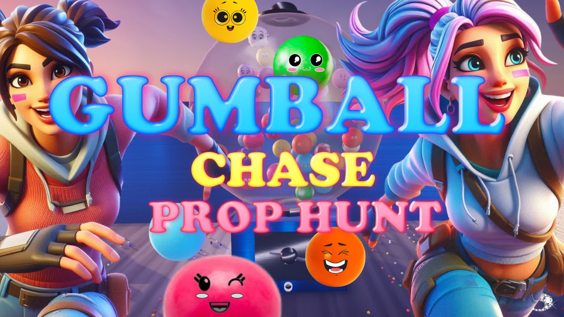 Bubblicious Prop Hunt 7474-1908-1807 by doodazz - Fortnite Creative Map Code - Fortnite.GG