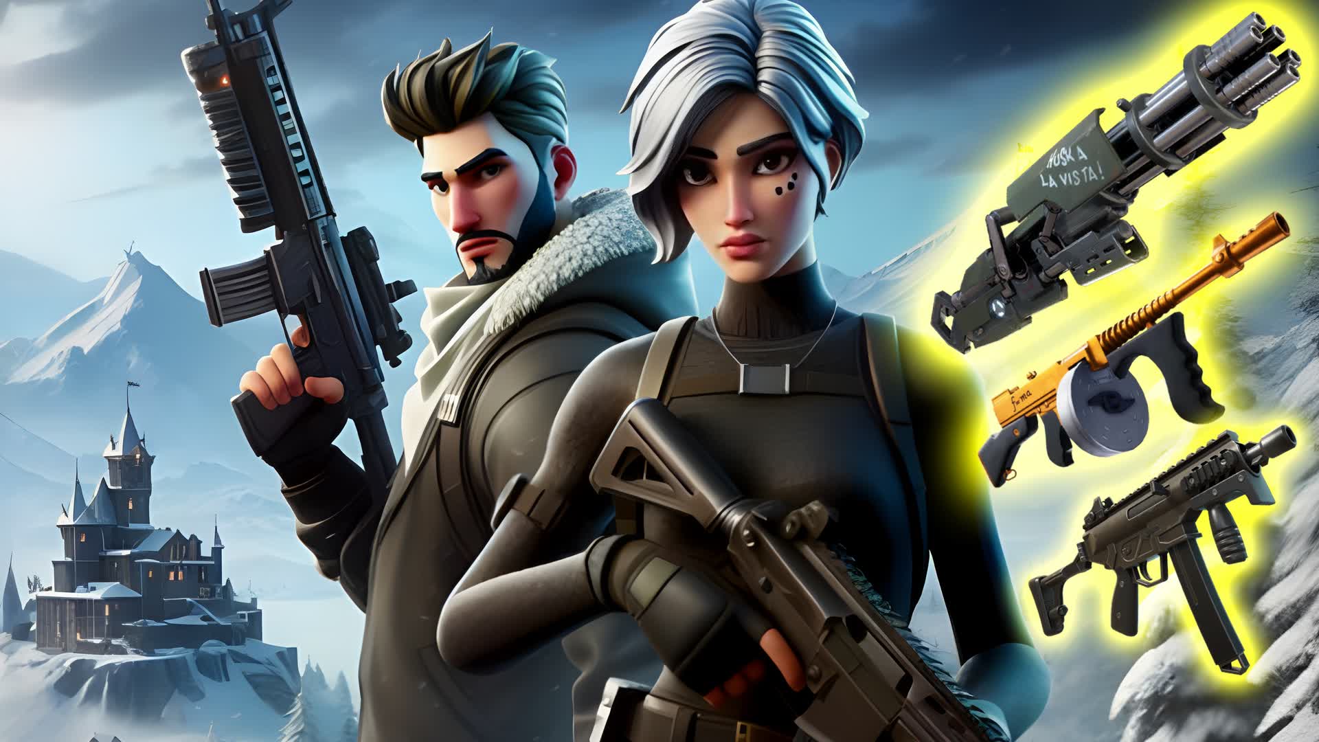 iamconnorrm의 🧛 Haunted Castle GUN GAME 🧛 0446-0573-4399 - 포트나이트