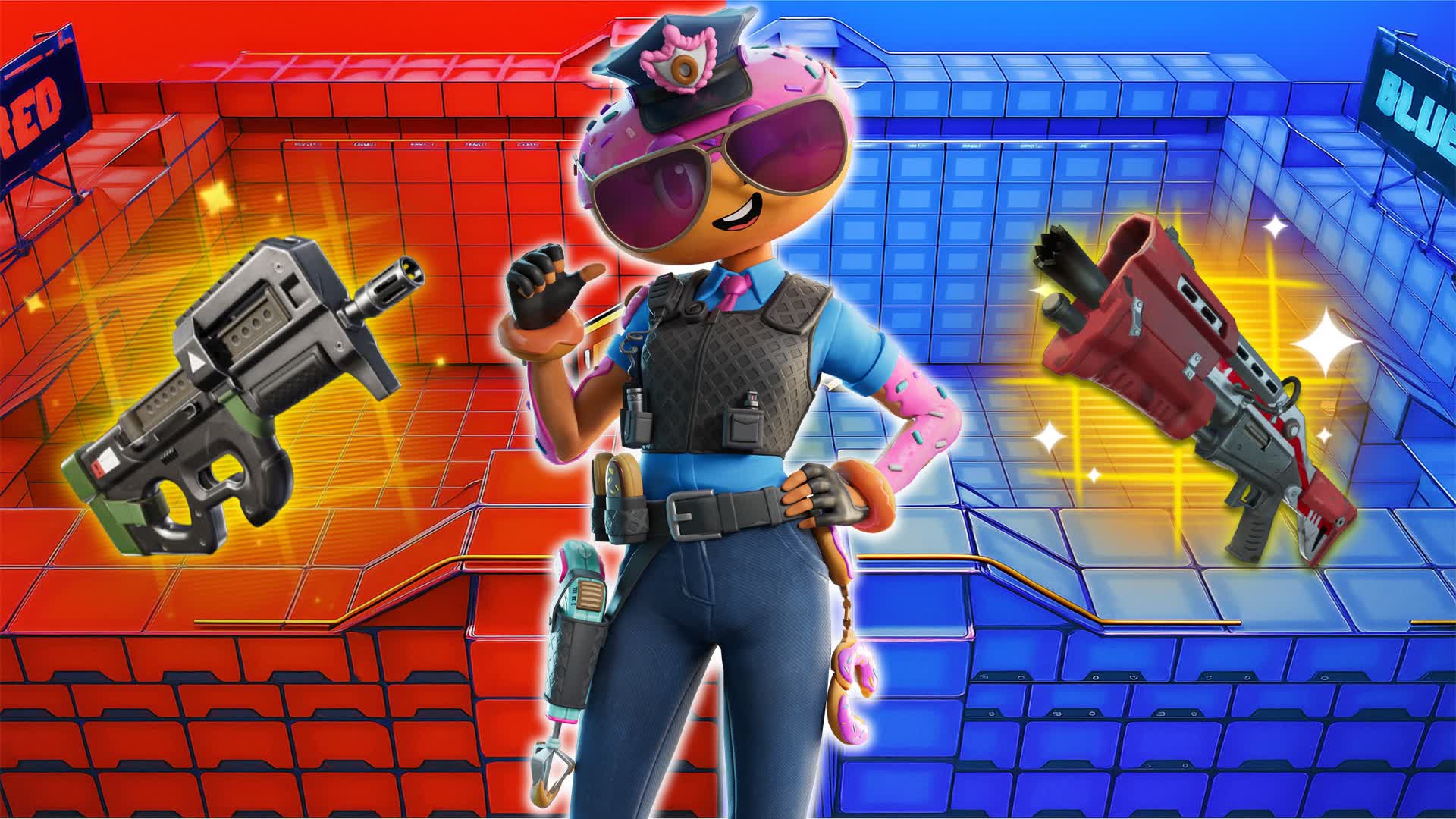 Crazy Red vs blue 🔴🔵 PR0S 7971-2398-5227 by 1v12 - Fortnite Creative ...