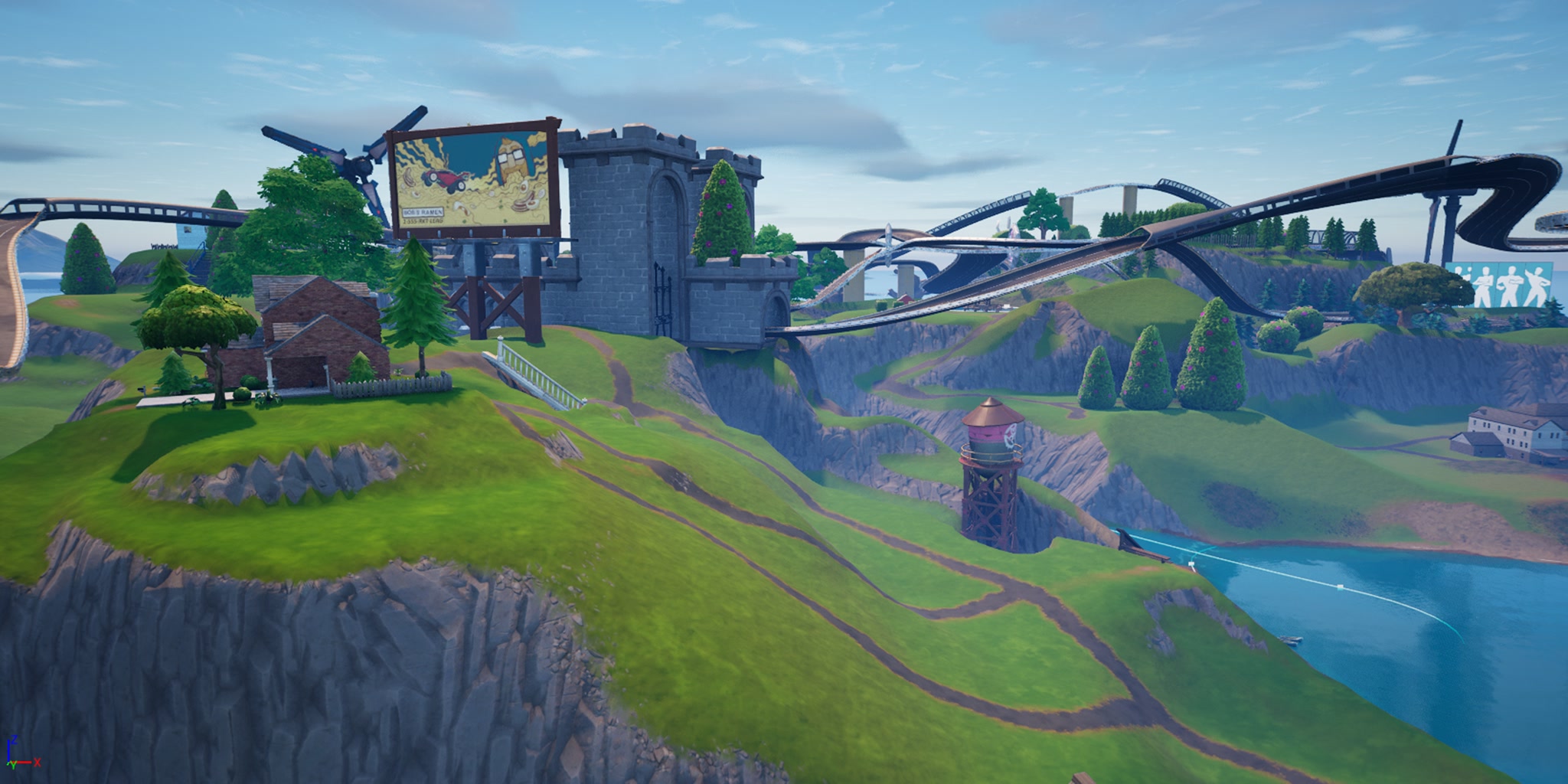Castle Crest 0320-0790-5093 by oomaxieoo - Fortnite Creative Map Code ...