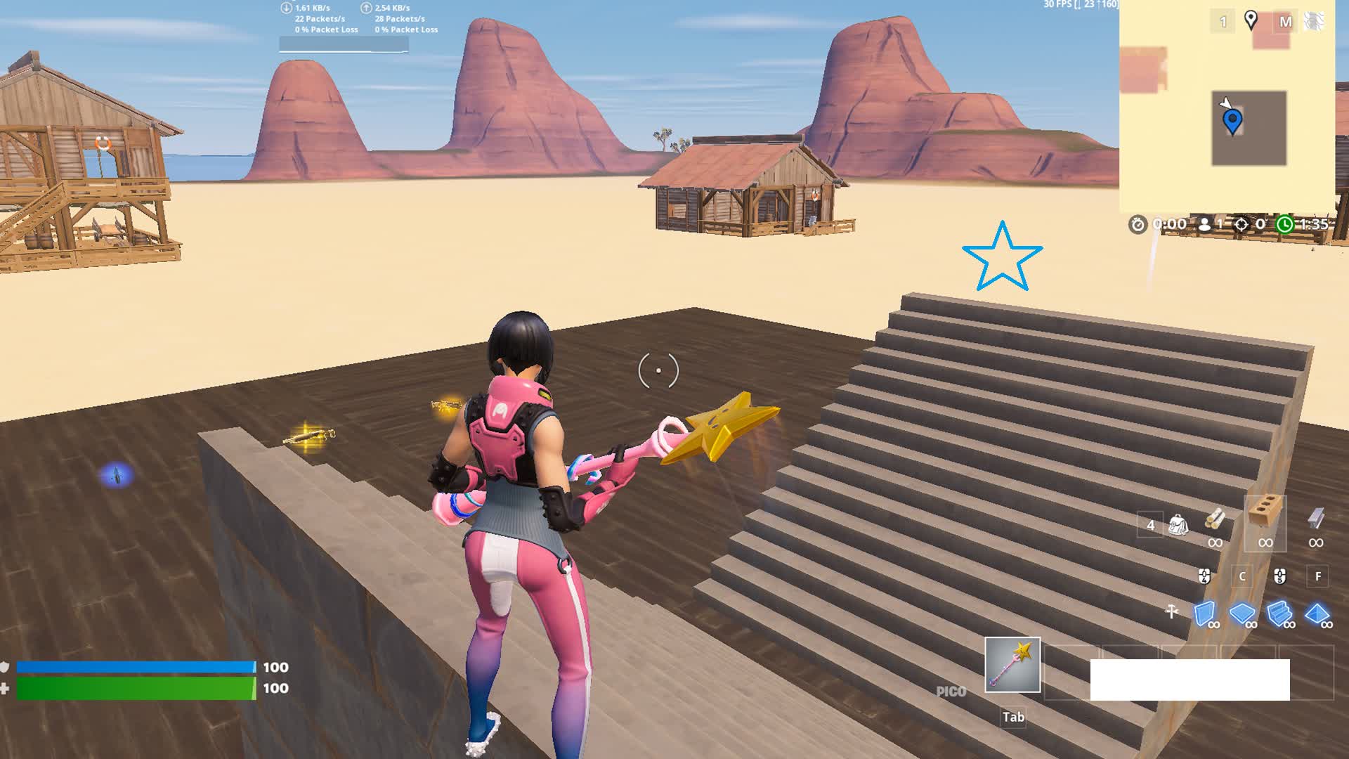 1v1 deserted 7992-3058-4986 by rumple - Fortnite Creative Map Code - Fortnite.GG