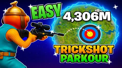 KPOP 🎯 TRICKSHOT PARKOUR 🤣 9323-3593-1207 par happymaps - Fortnite