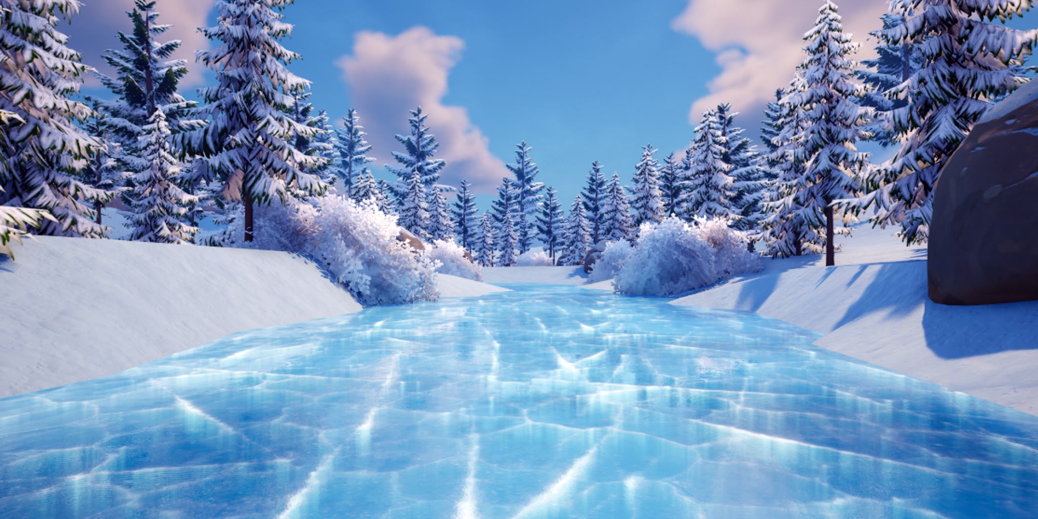 WINTER DRIVE FFA🗻 4370-6729-2483 by r0anfn - Fortnite Creative Map Code ...