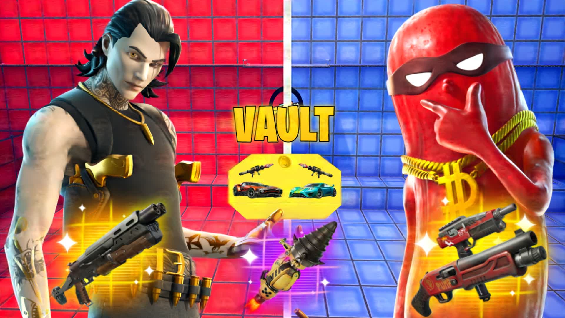 🛸 PANZER RED VS BLUE 🔴🔵 0178-5365-9913 by spideygwen - Fortnite ...