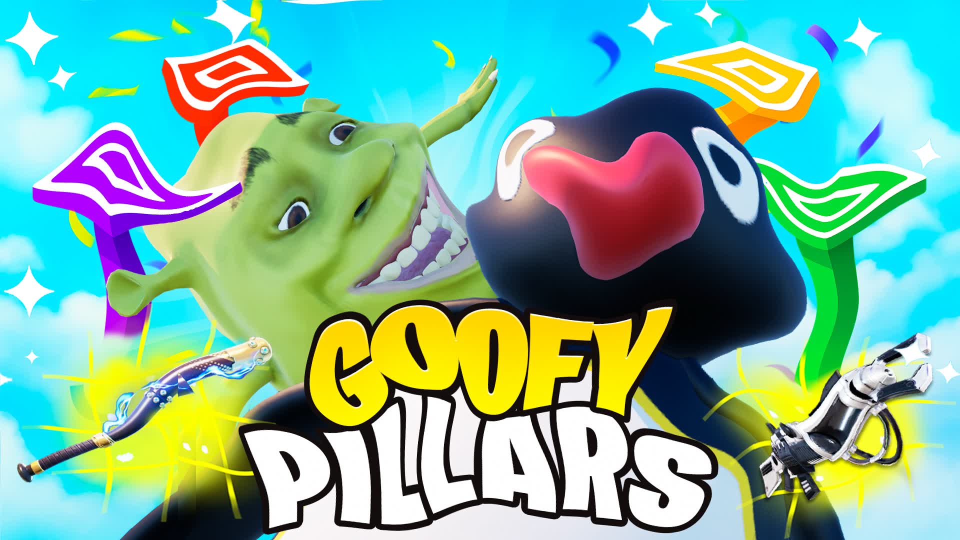 GOOFY PILLARS! 3243-0283-6804 by kakathereal - Fortnite Creative Map ...