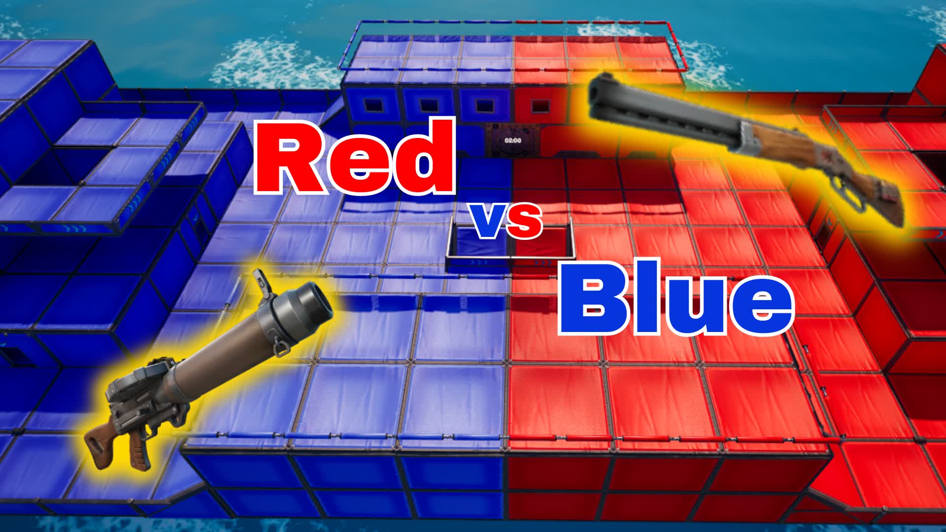 Extreme Red vs Blue 5037-7748-1490 by shdleo - Fortnite Creative Map ...
