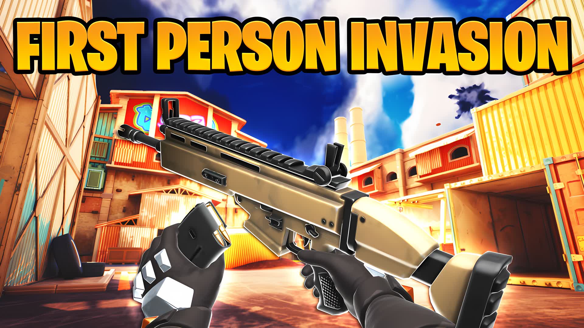 FIRST PERSON INVASION 💥 6916-4078-7527 by skri1 - Fortnite Creative Map ...