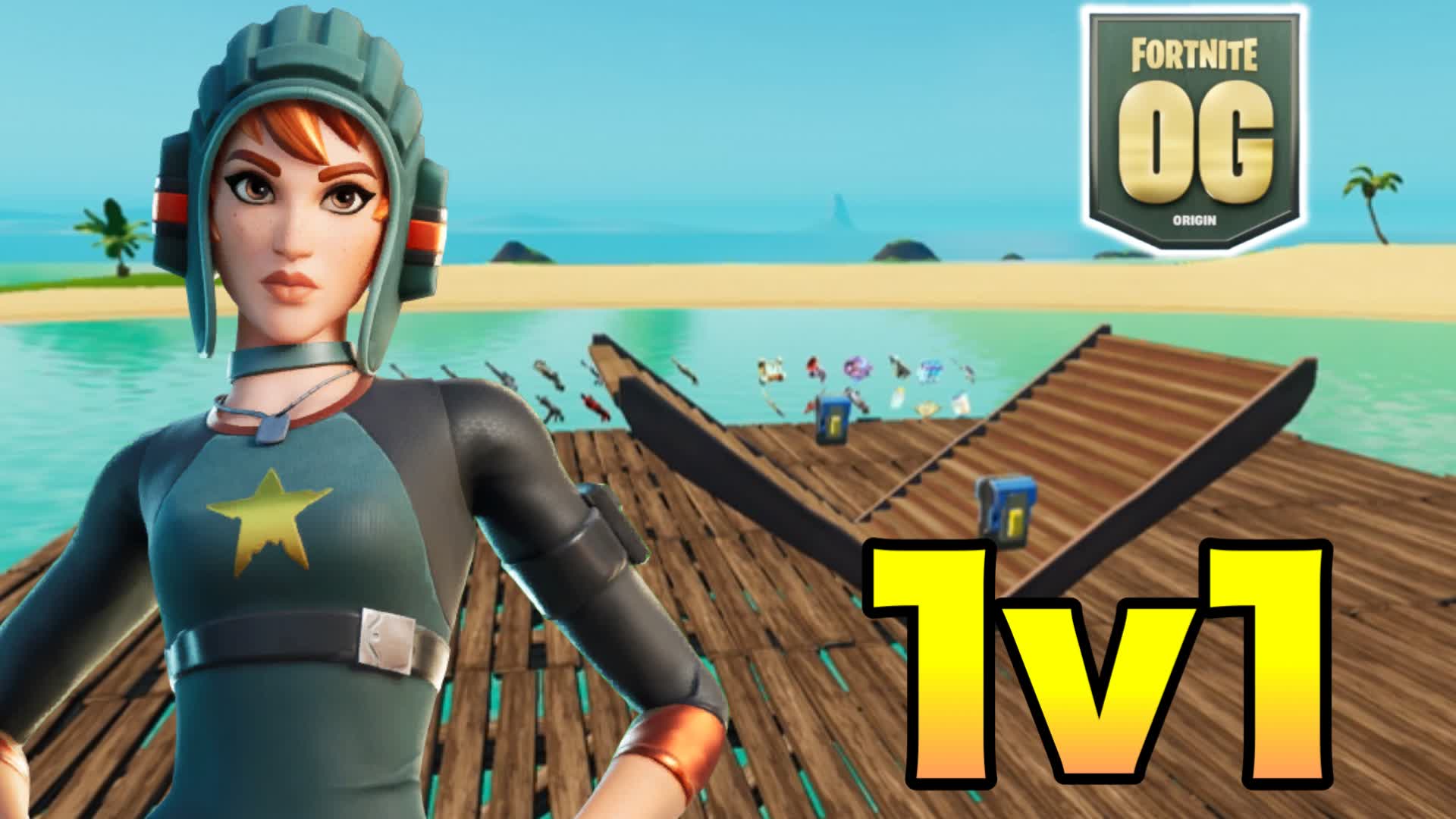 BEACH 1V1 BUILD FIGHTS🏖（2人用） 8682-2909-0217 by japo - Fortnite Creative ...