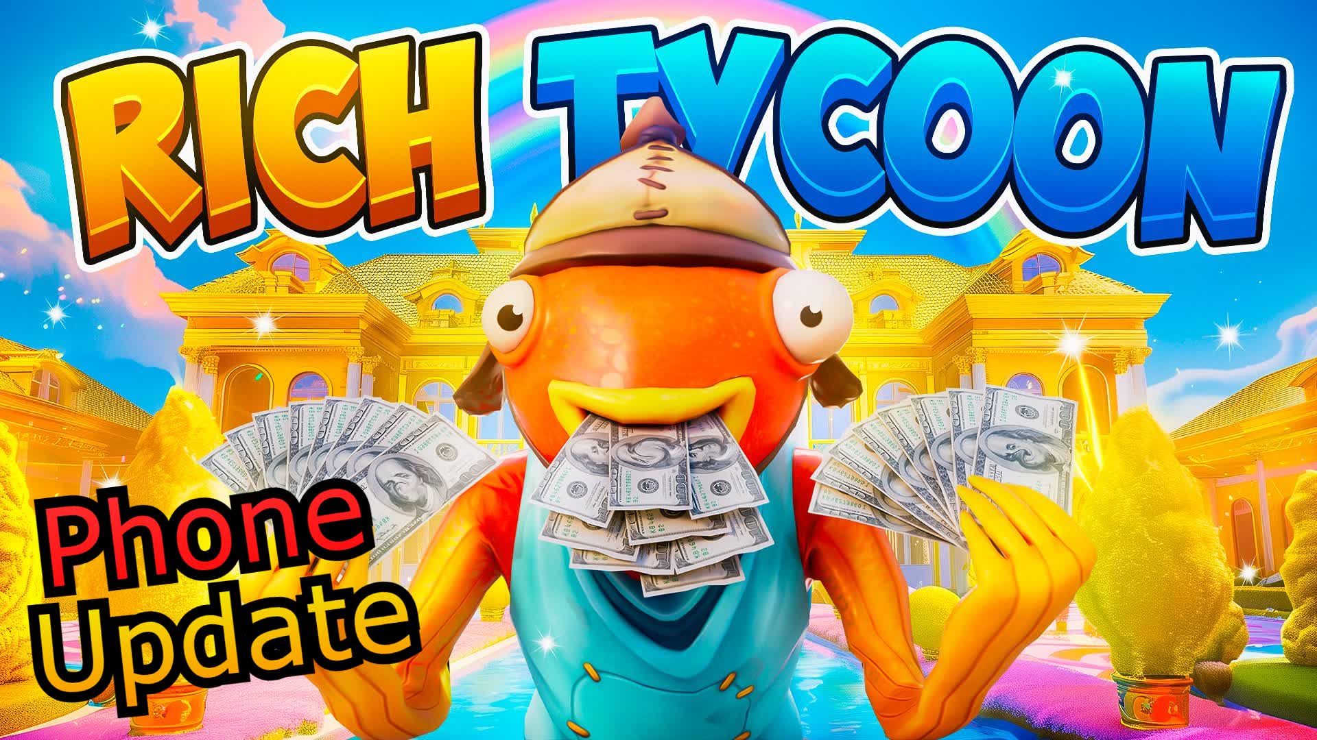 Rich Tycoon 💵 5487-6323-6118 by lejonen - Fortnite Creative Map Code - Fortnite.GG