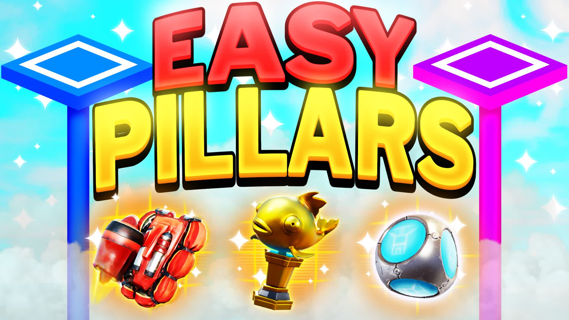 EASY PILLARS 0674-4178-2230 by 7sky - Fortnite Creative Map Code ...