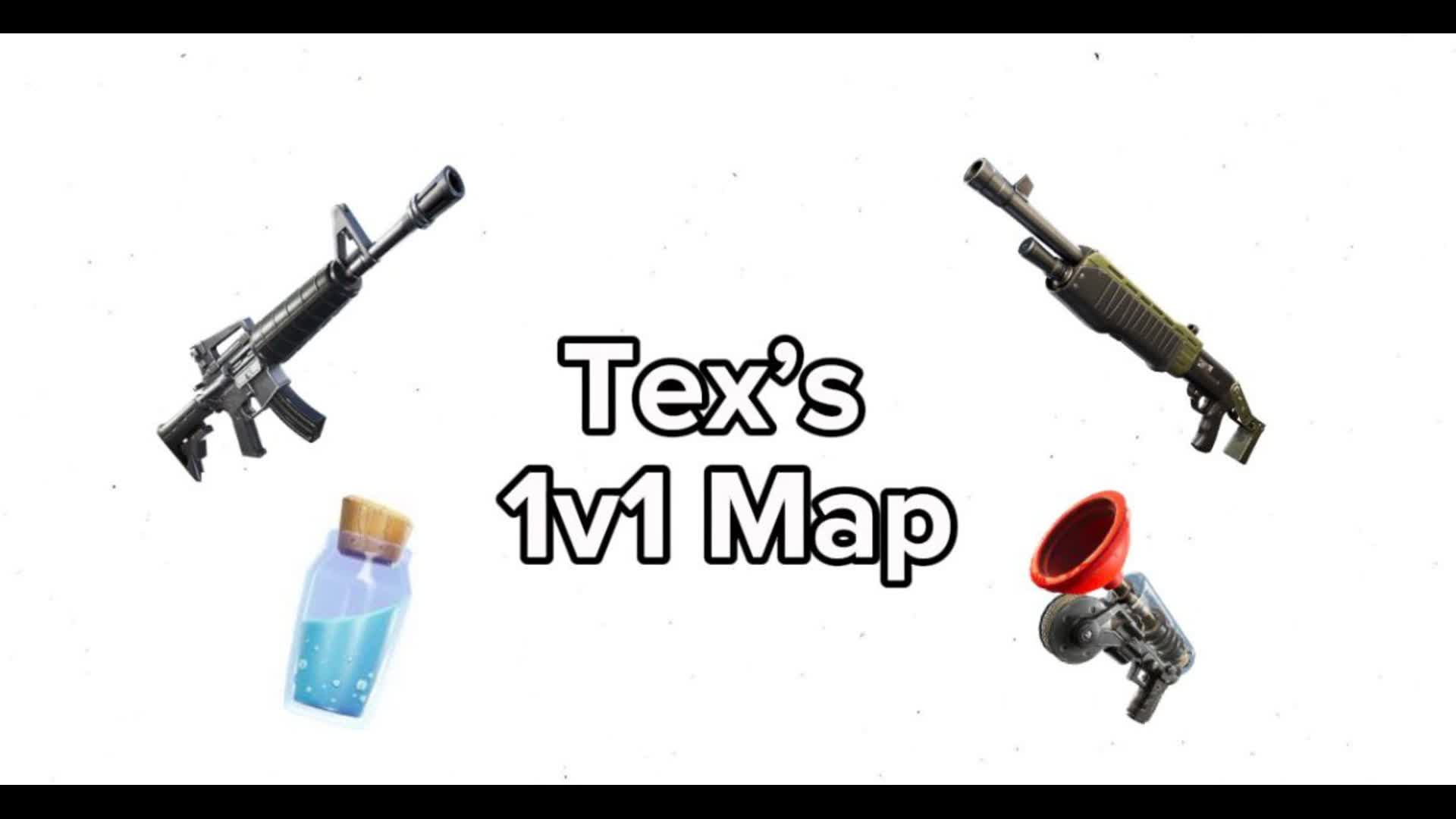 TEX'S 1v1 Map (6 Players) 6653-9748-1807 by 21_tex - Fortnite