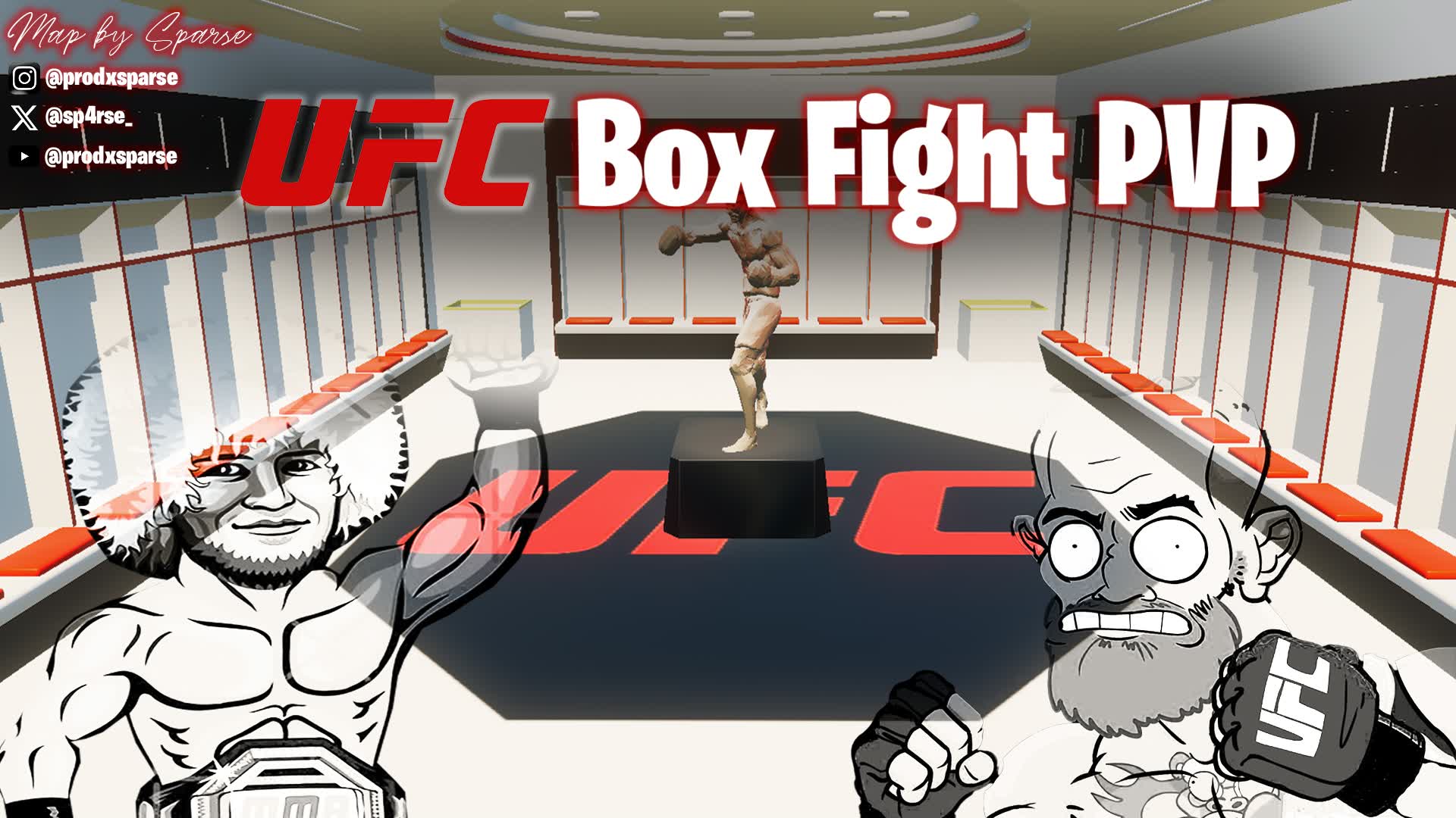 UFC Box Fight PVP 7677-0286-4872 by sparse - Fortnite Creative Map Code ...