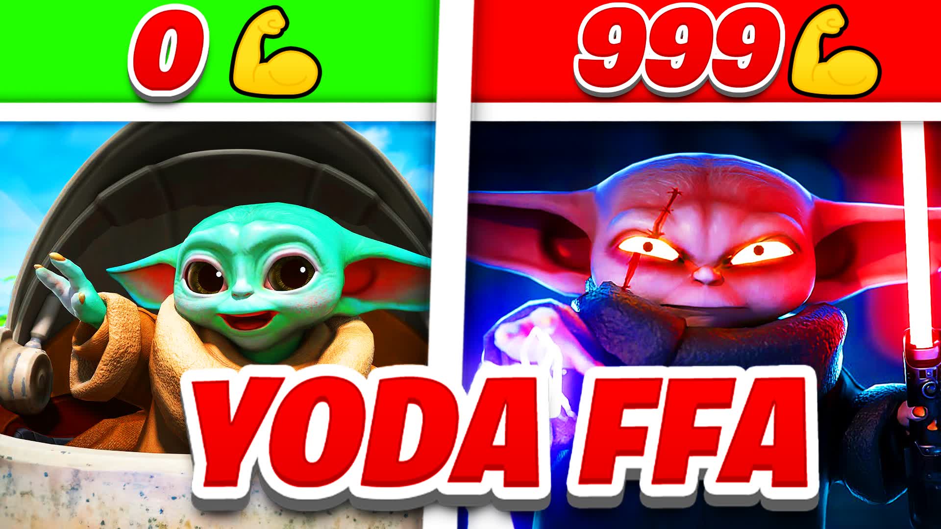 🆕BABY YODA VS DARTH YODA FFA🆕 0588-3444-7838 by tool - Fortnite ...