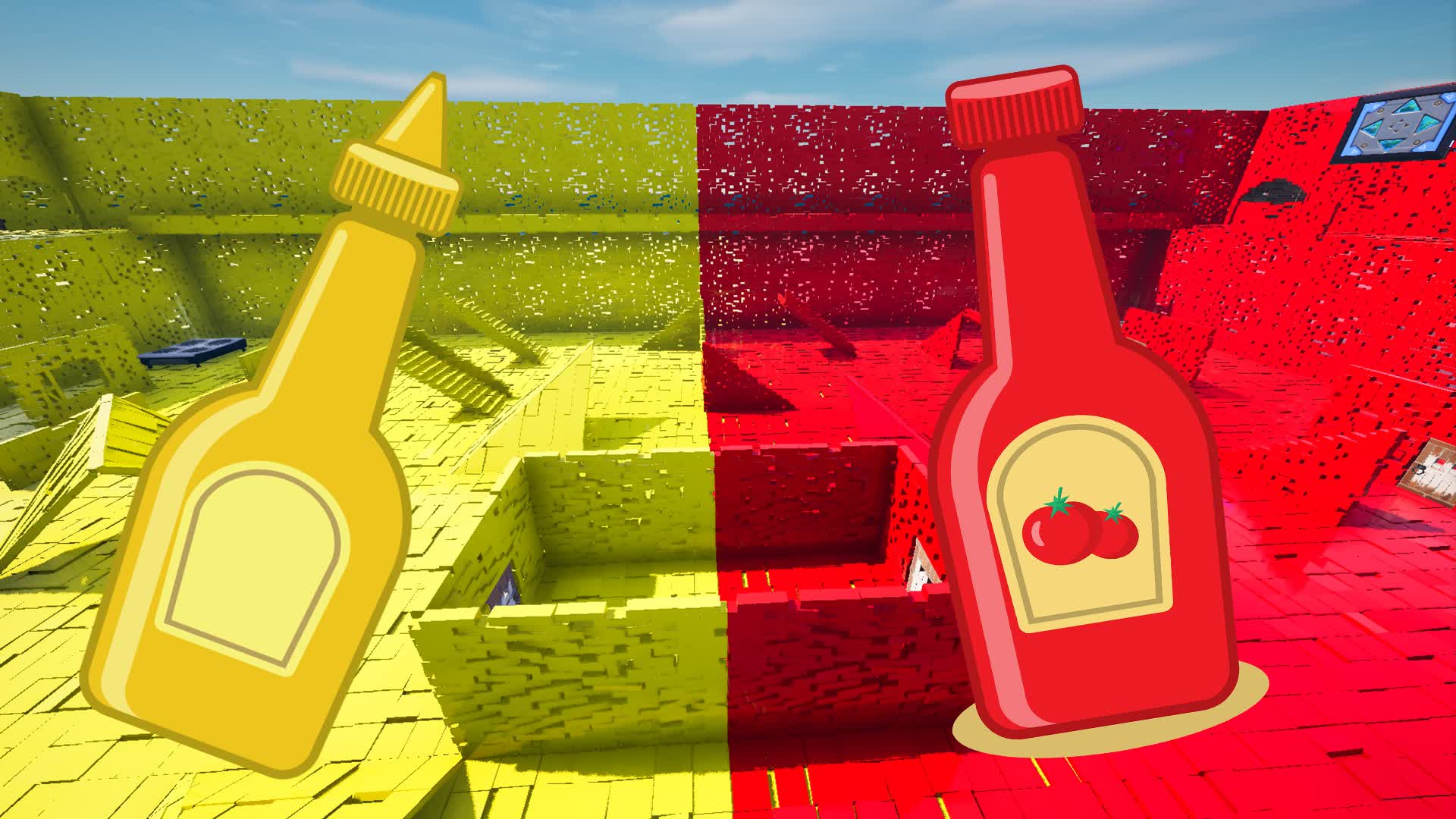 Ketchup vs Mustard 8145-4817-0328 by bulba1x - Fortnite Creative Map ...