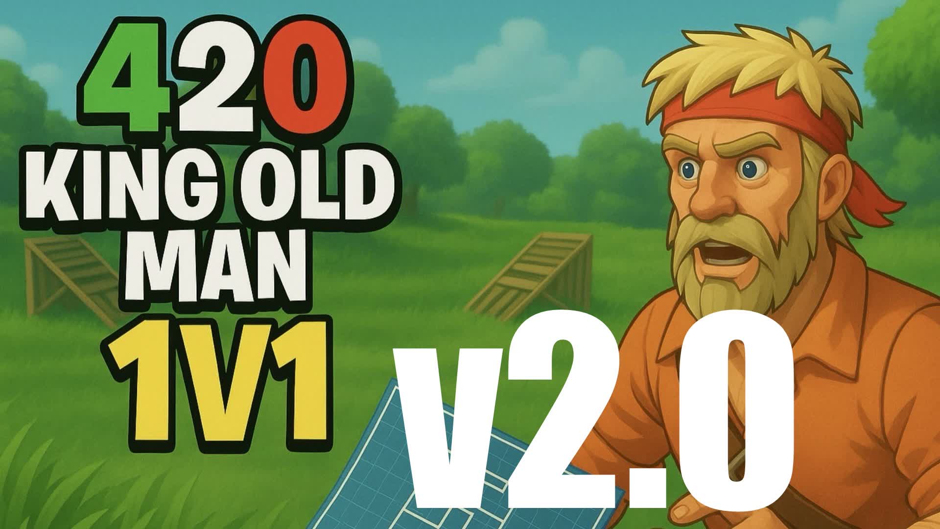 1V1 King Old Man v2.0 2434-5669-7806 by paulb78340 - Fortnite