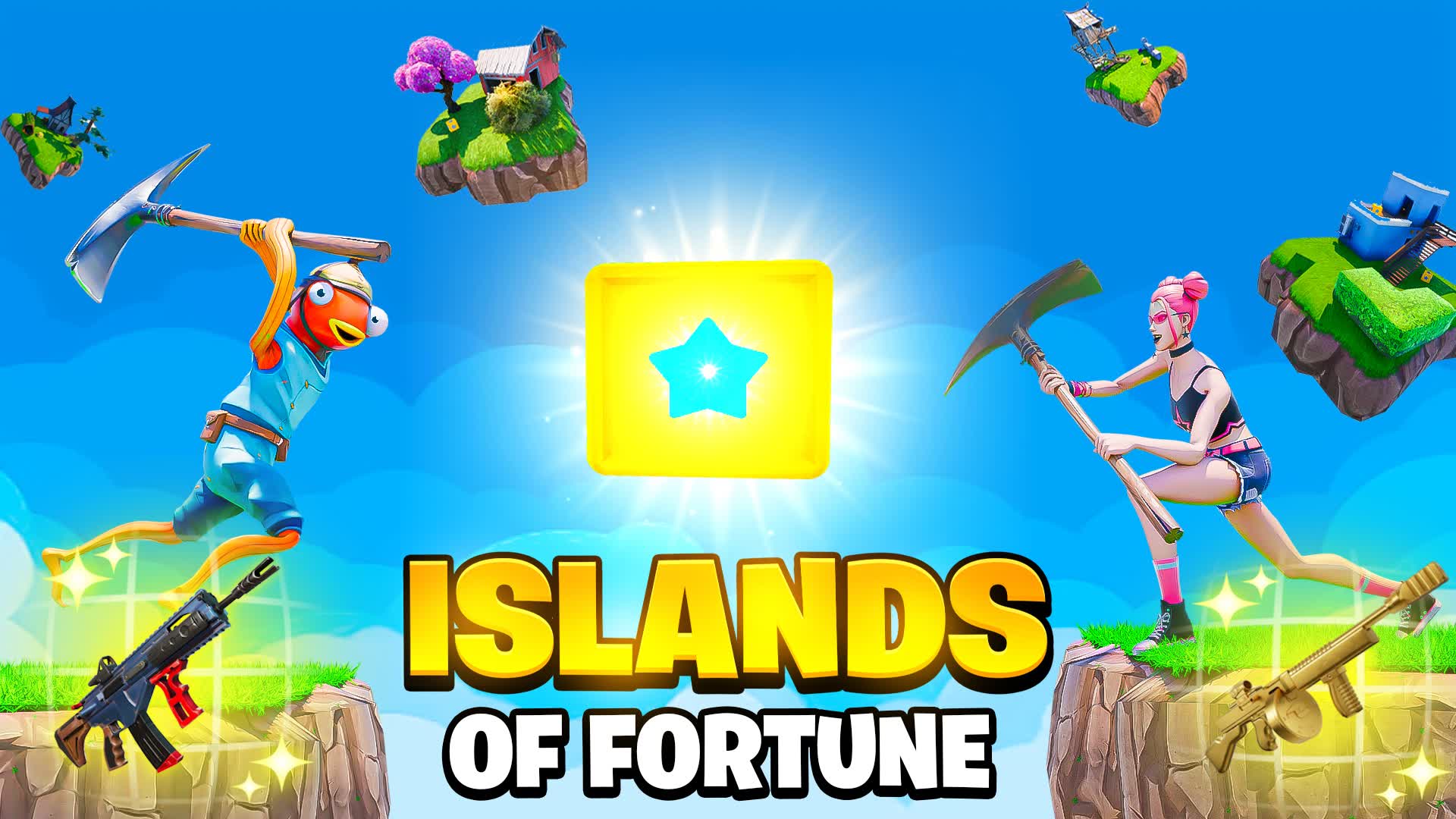 Lucky Block! 🍀 5143-4663-1628 by unix - Fortnite Creative Map Code ...