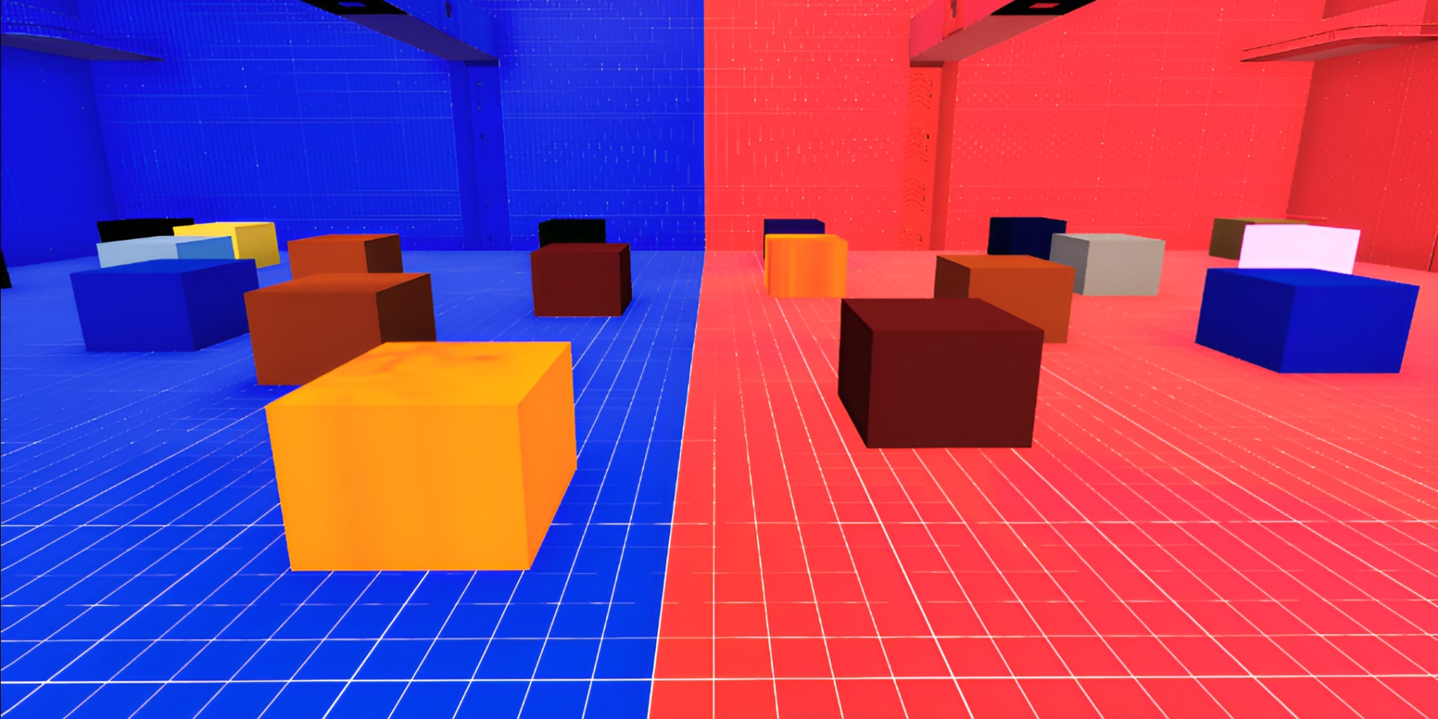 RED VS BLUE ZERO BUILD {CUBE} 9458-5458-3665 by alb77 - Fortnite ...