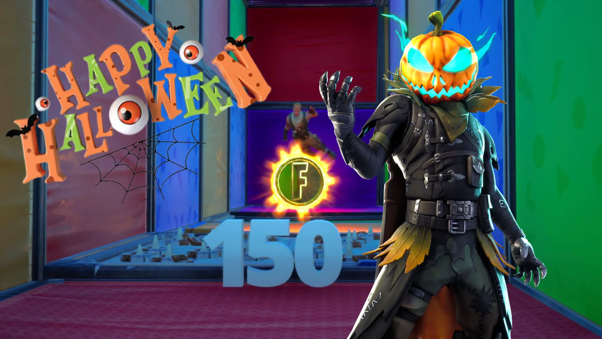 🎃150 LEVEL HALOWEEN DEATHRUN🎃 1546-7558-4632 by stealthzz - Fortnite ...