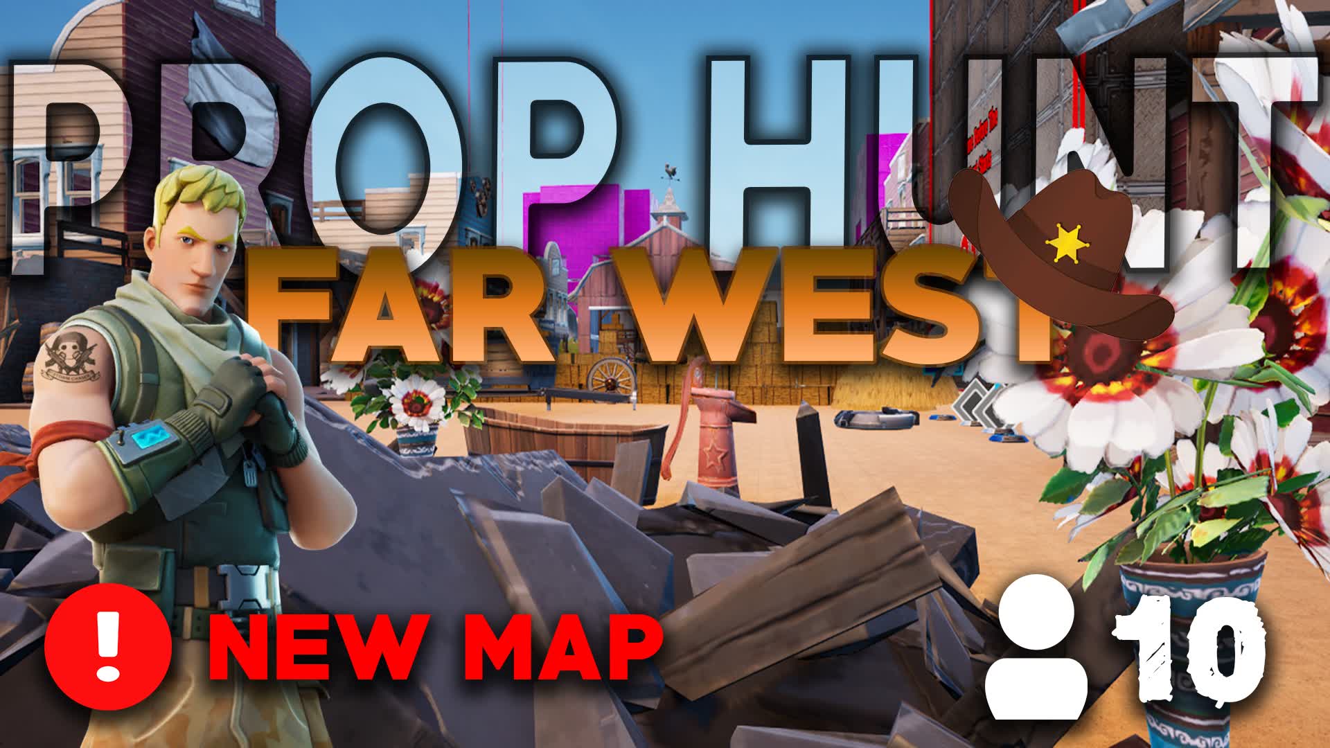 🤠 Prop Hunt Far West Edition 🤠 0099-0683-9826 by puchican - Fortnite ...