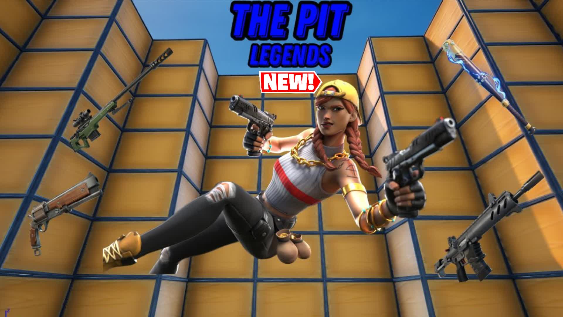 THE PIT LEGENDS 👑 [NEW WEAPONS ADDED] 9254-5389-2161 by gazzstudios ...