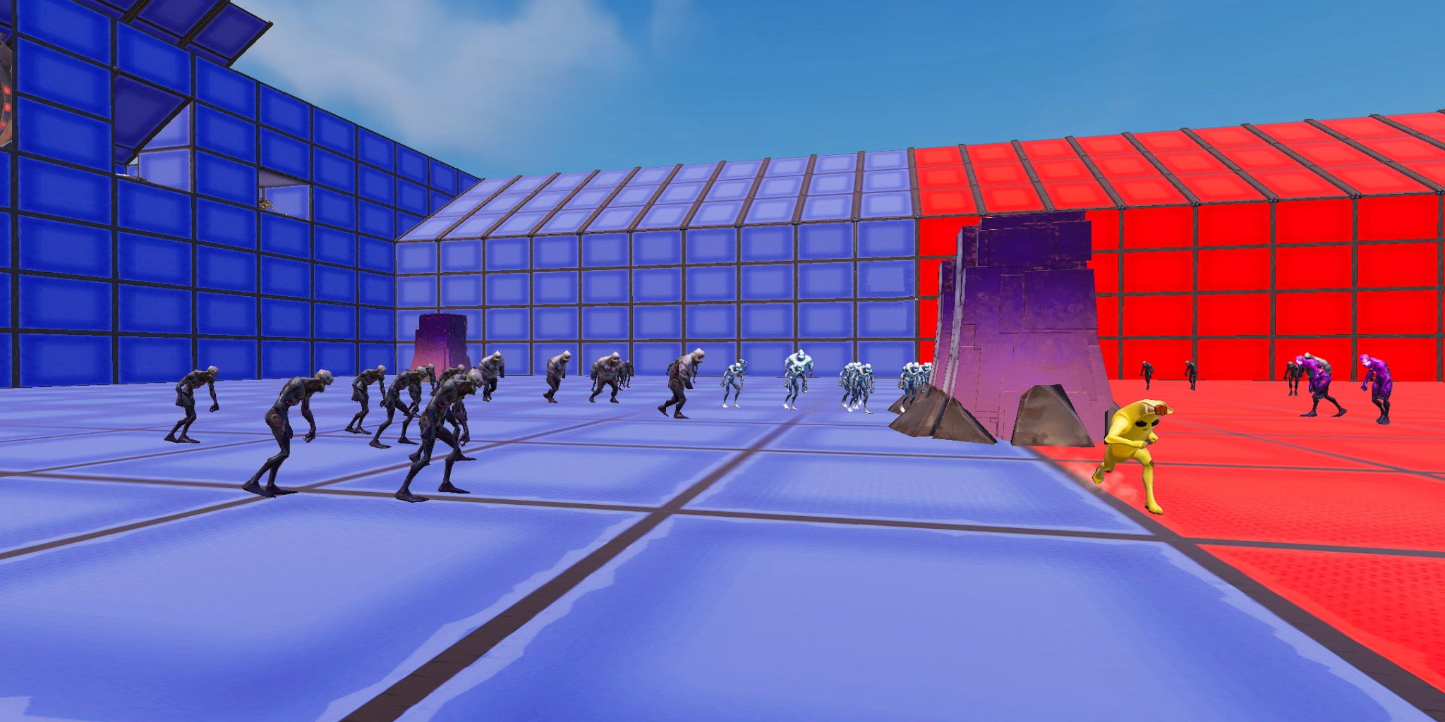 ZOMBIES RED VS BLUE 🔴🔵 RANKED 6667-1939-0151 by mamars - Fortnite ...