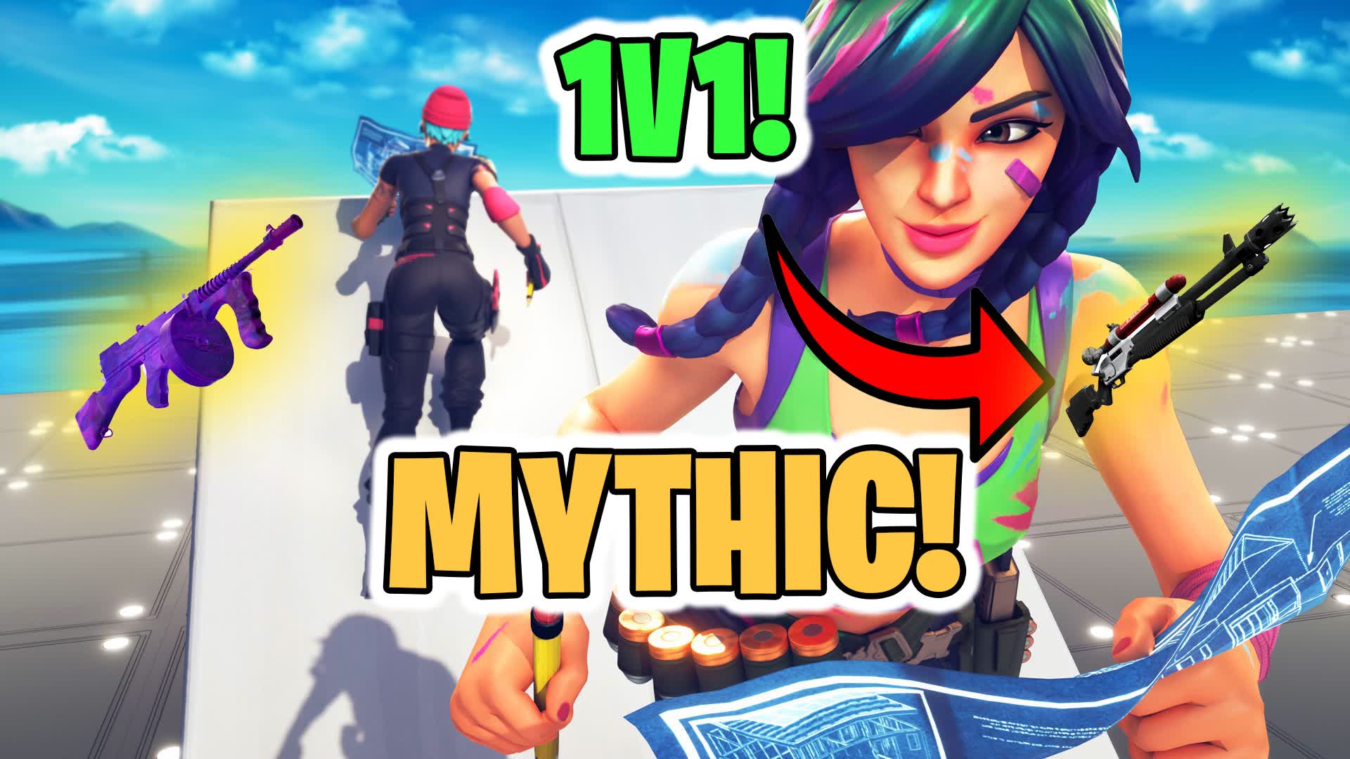 MYTHIC 1V1! 3222-4785-4368 by kingneb - Fortnite Creative Map Code ...