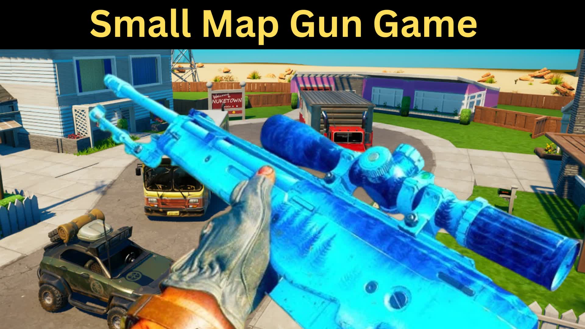 Small Map Gun Game 4594-6945-1405 by cloudzie - Fortnite Creative Map ...