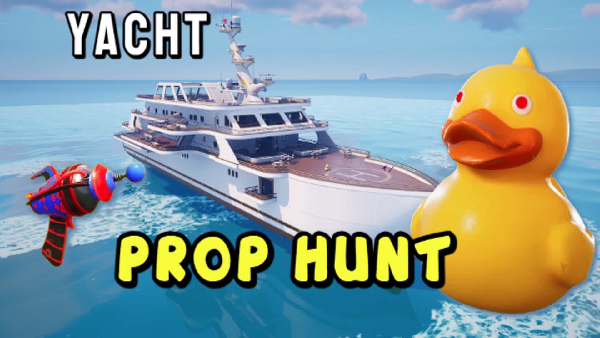👀YACHT PROP HUNT 3417-9420-8692 من ابتكار lktv - Fortnite