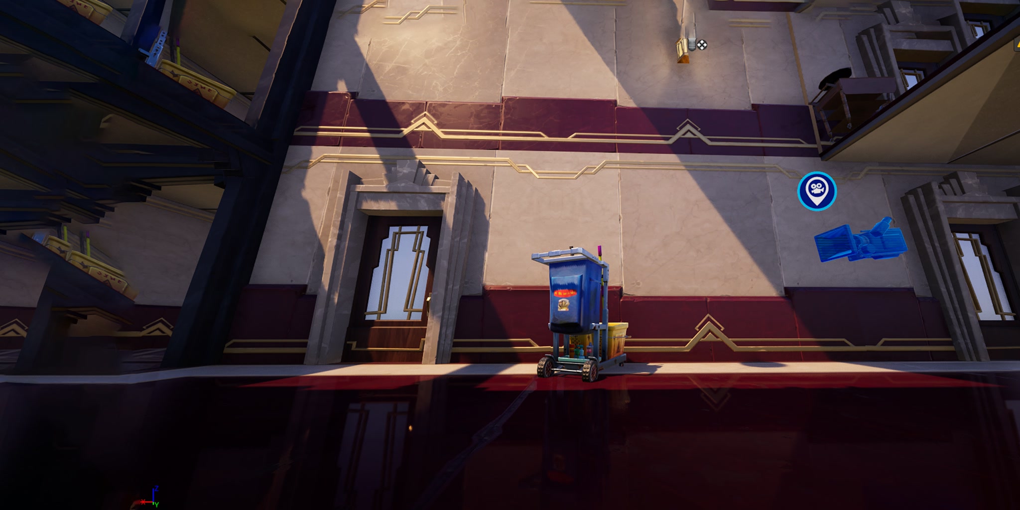 fps test map the hotel 2206-9455-7752 by klitac - Fortnite Creative Map ...