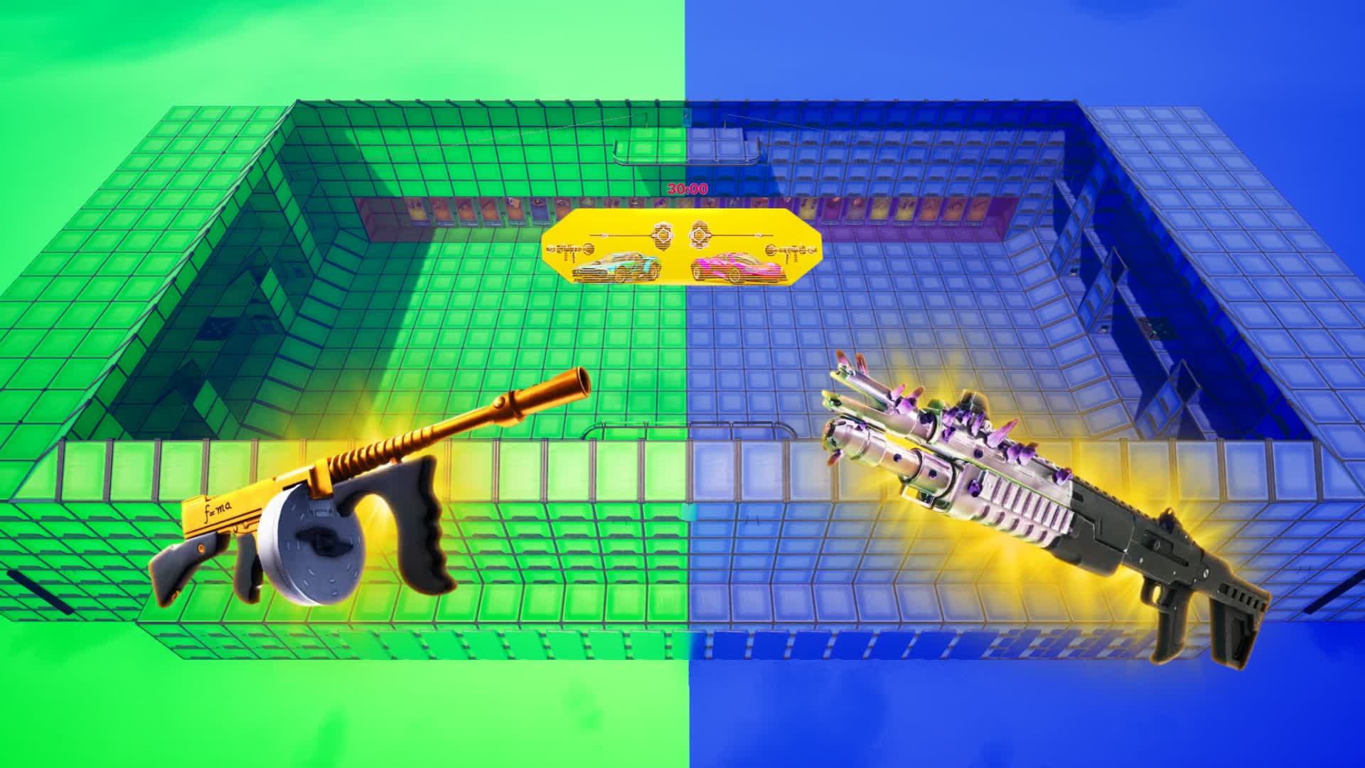 REMIX GREEN VS BLUE 4606-8726-4402 by emad - Fortnite Creative Map Code ...