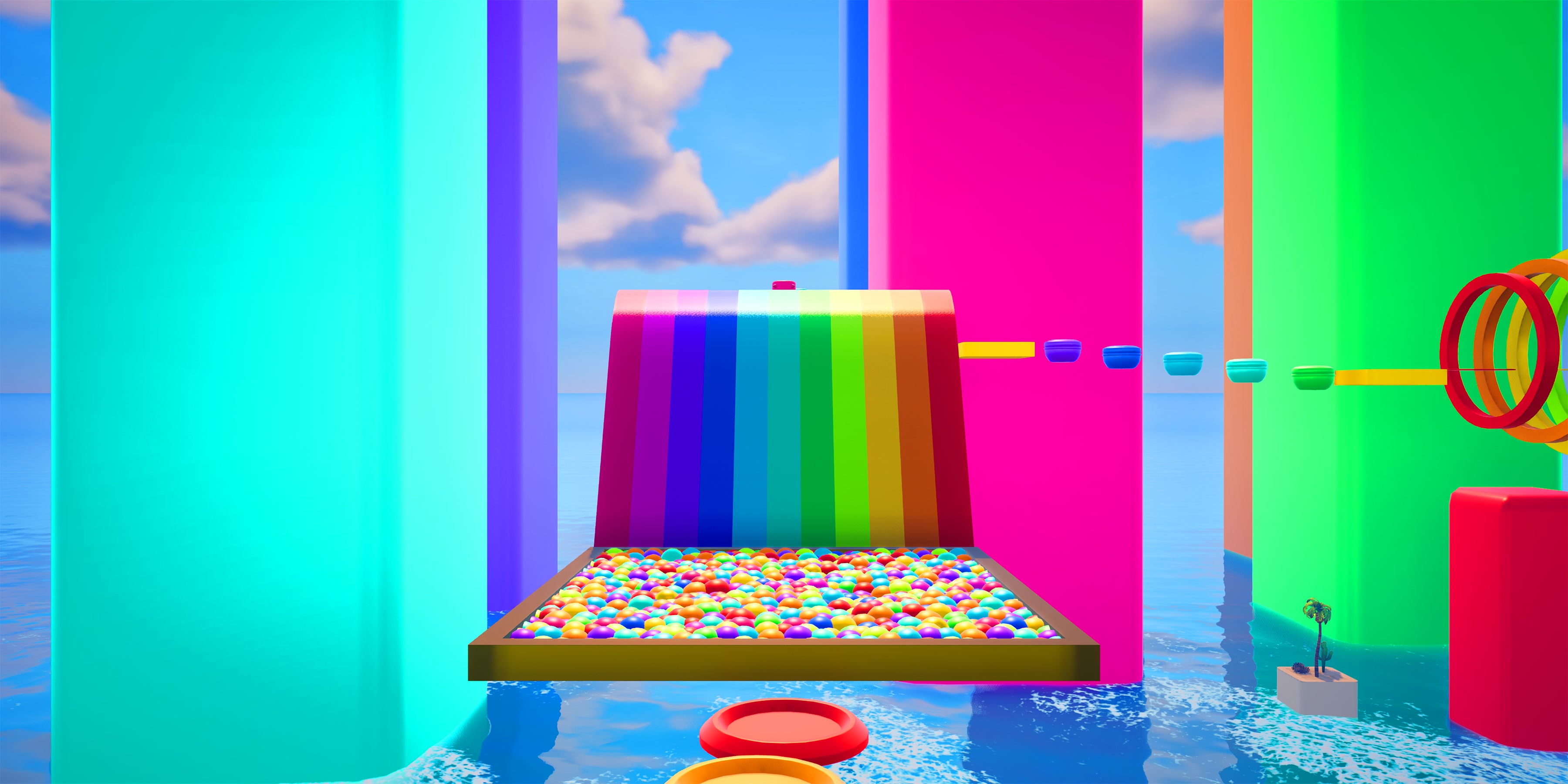 🌈 EASY FUN OBBY PARKOUR ⭐ 8078-7147-7986 by trivia - Fortnite Creative Map Code - Fortnite.GG