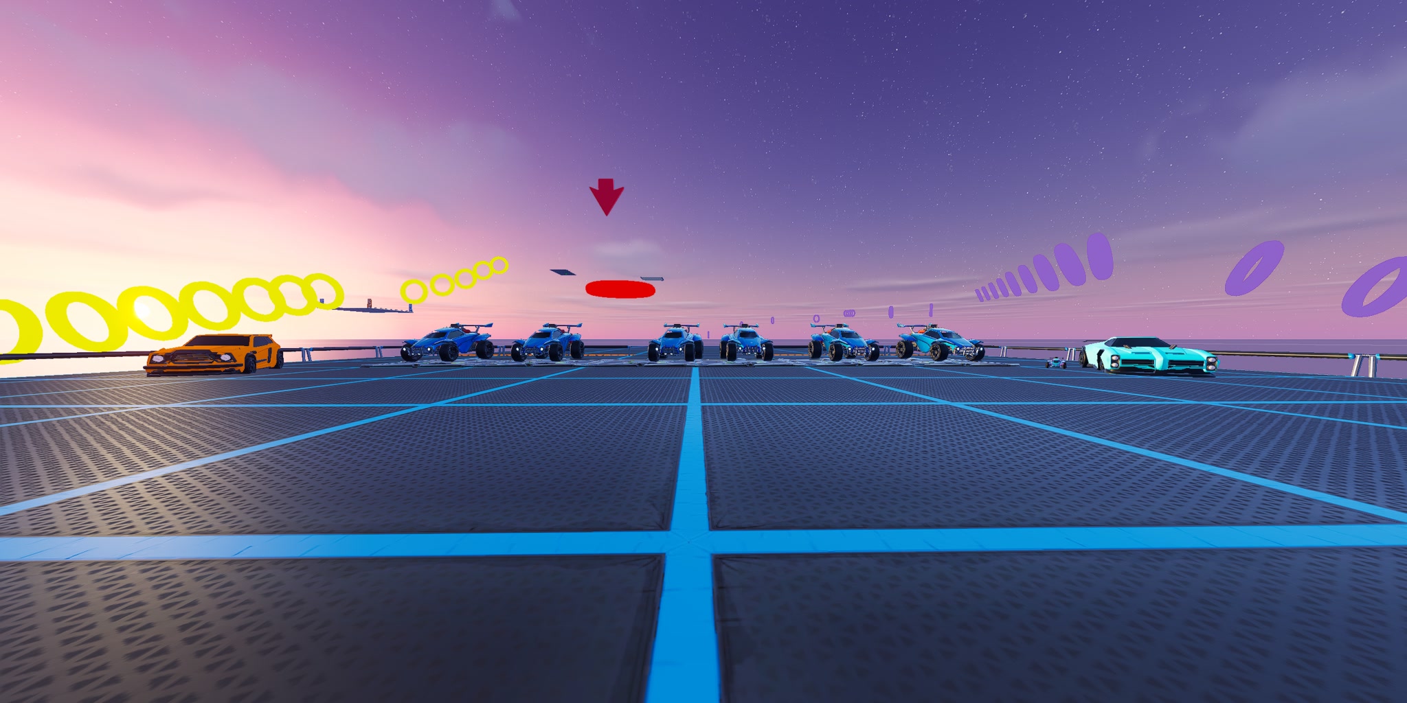 Rocket League Rings Map🚙🔥 6258-8632-0704 by oioi - Fortnite Creative ...