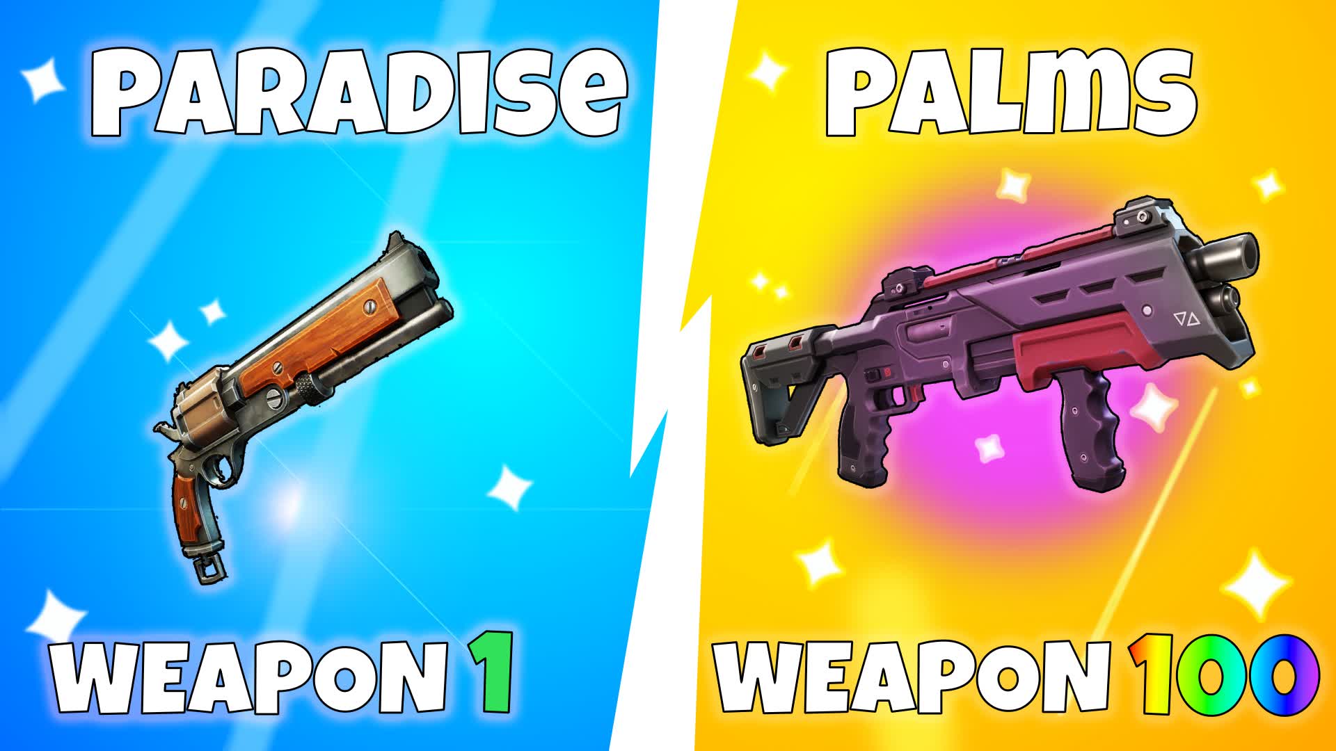 🎯Pro Paradise Gun Game🎯 8420-7216-2451 by gxrabz - Fortnite Creative ...