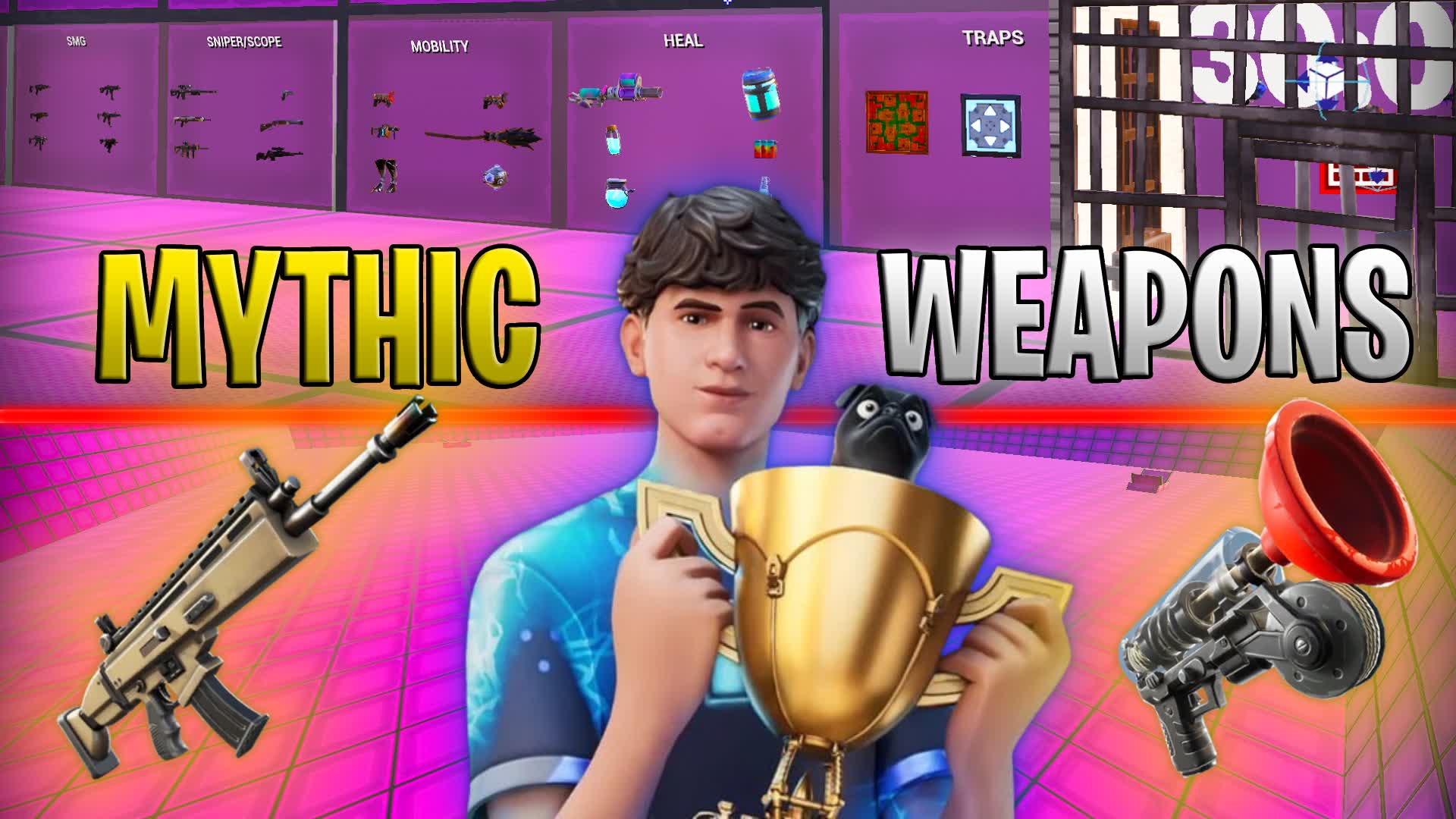 MYTHIC WEAPONS FFA مجانا للجميع🏆🥇 1822-0986-5082 من ابتكار enesfn7 ...