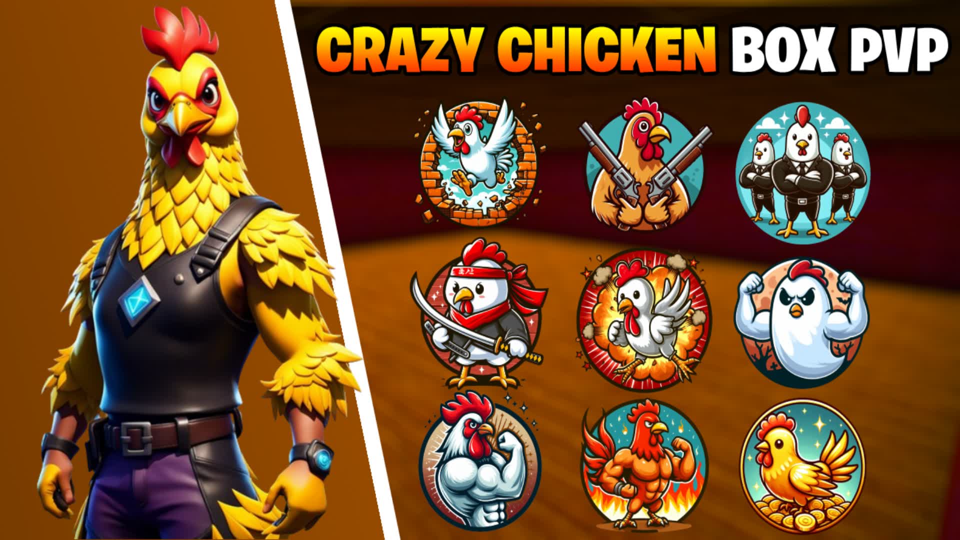 🐔 CRAZY CHICKEN BOX PVP 📦 4962-6655-5217 by kuusa - Fortnite Creative ...