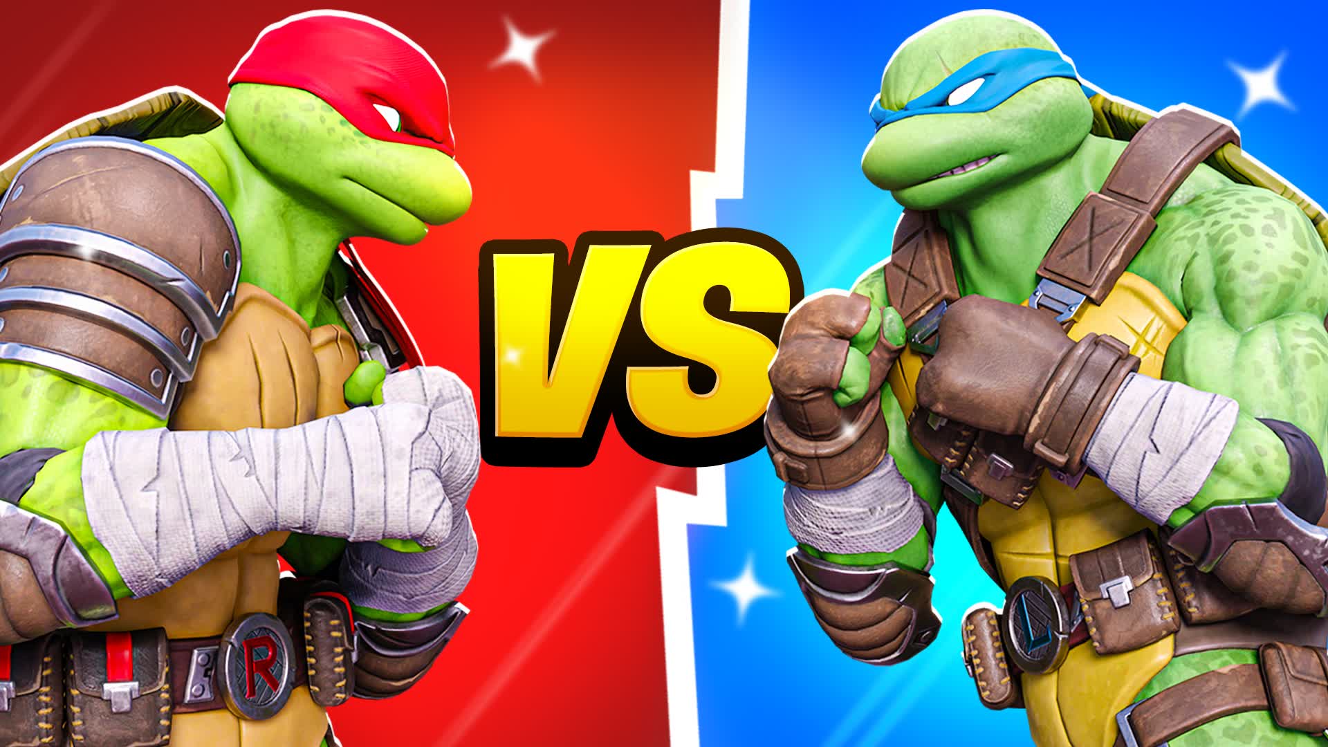 NINJA TURTLES RED VS BLUE 🔴🔵 2333-4775-9472 by marko137 - Fortnite