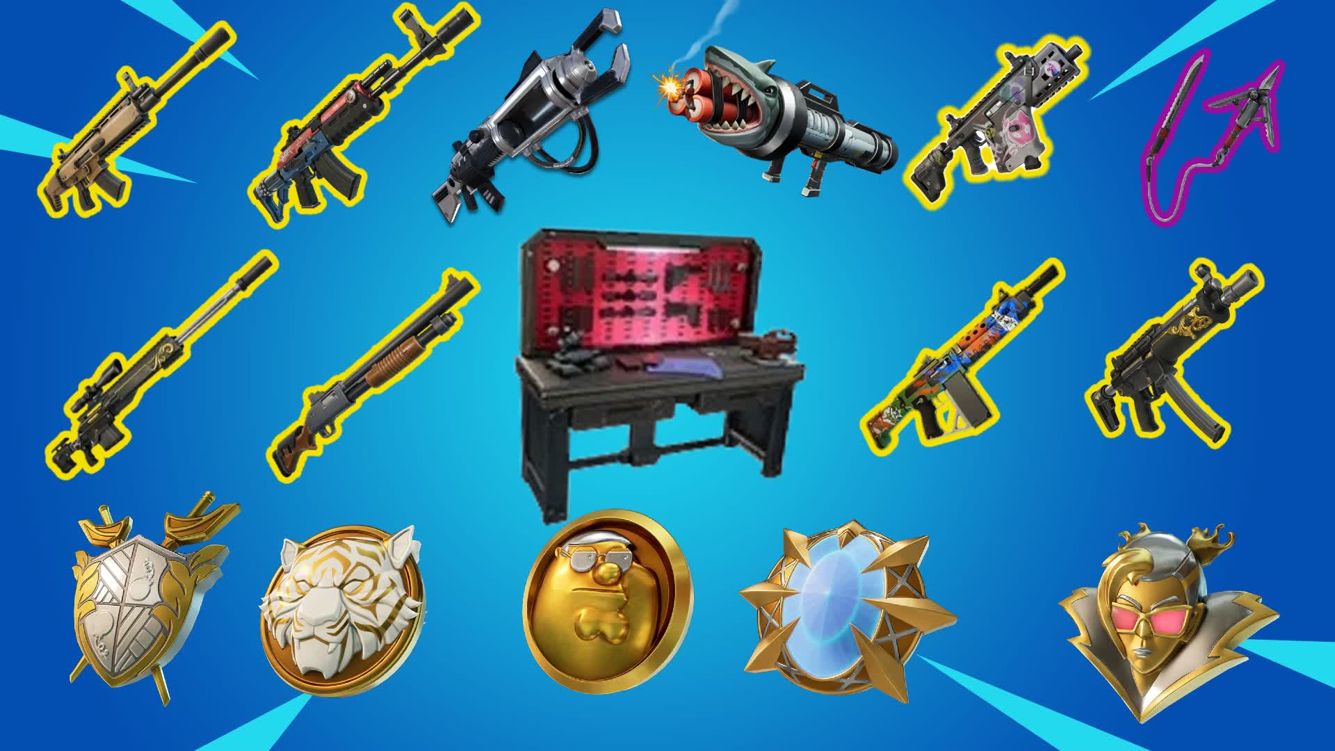 CH5 WEAPONS - FFA 8259-0440-4467 من ابتكار fasx - Fortnite