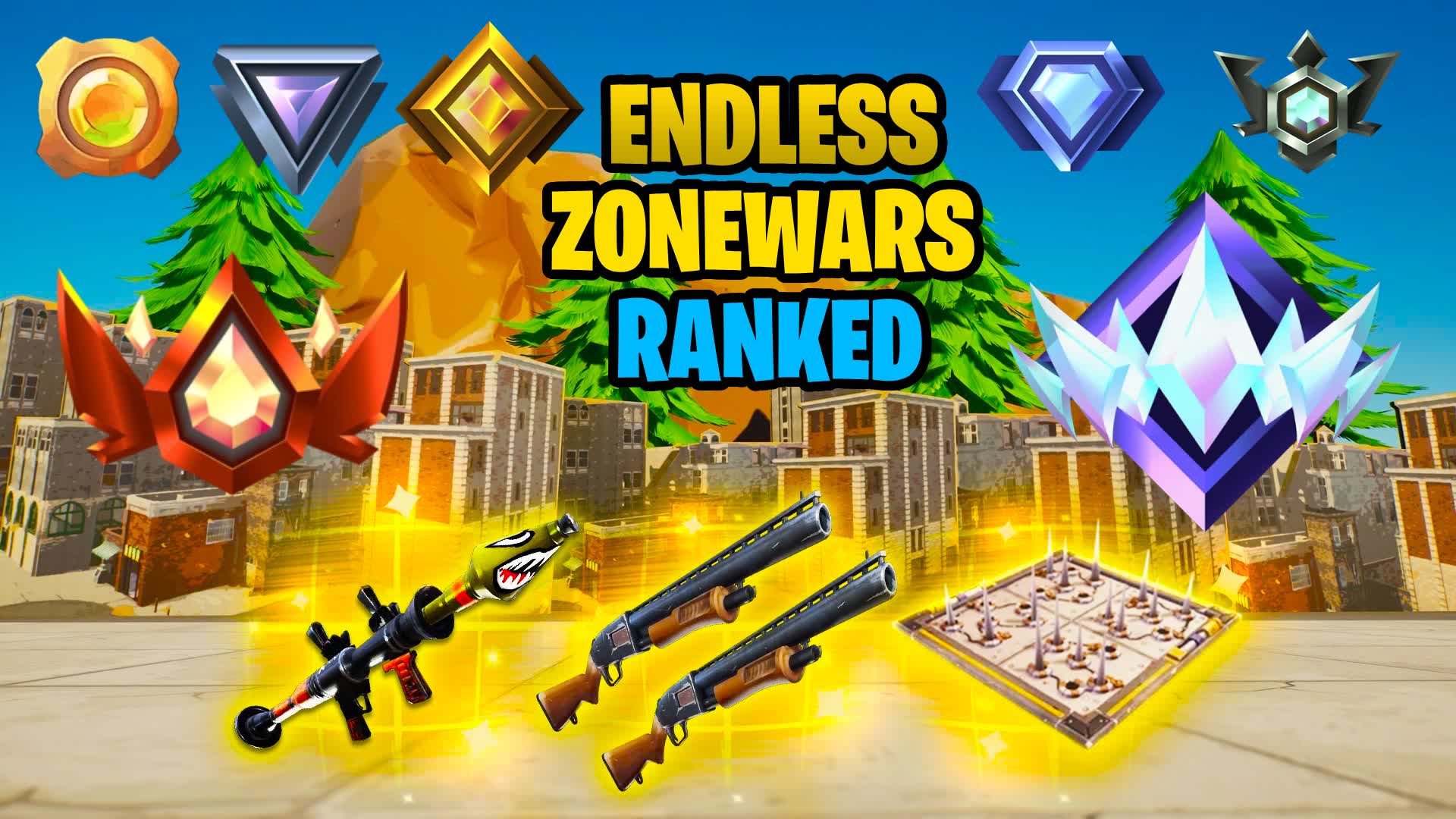 TILTED ENDLESS ZONE WARS RANKED 🏆 2034-4346-7183 by lukiischill ...