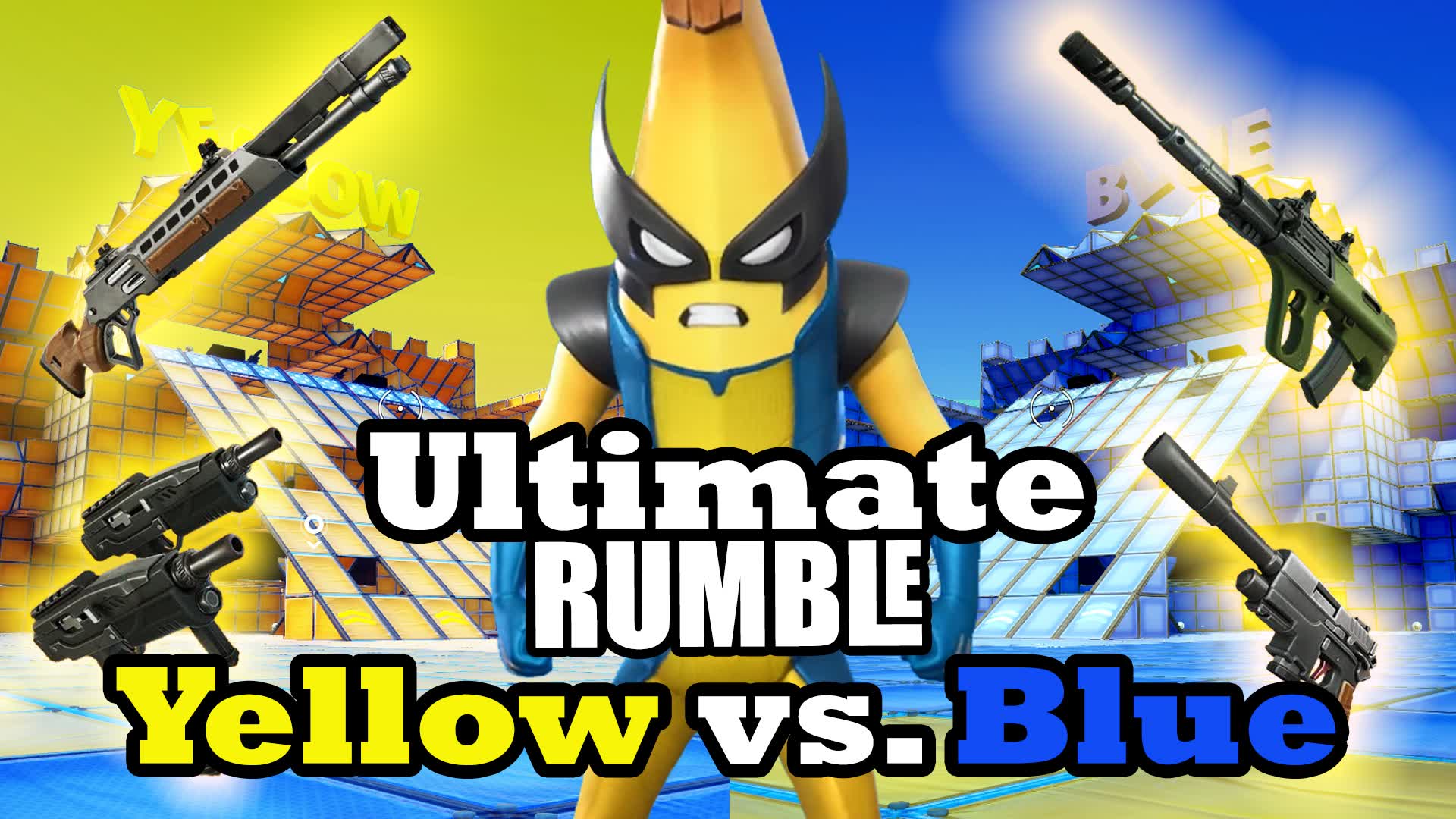 🎯 ULTIMATE RUMBLE YELLOW vs BLUE 💥 8029-6244-9647 by shawnimotor ...
