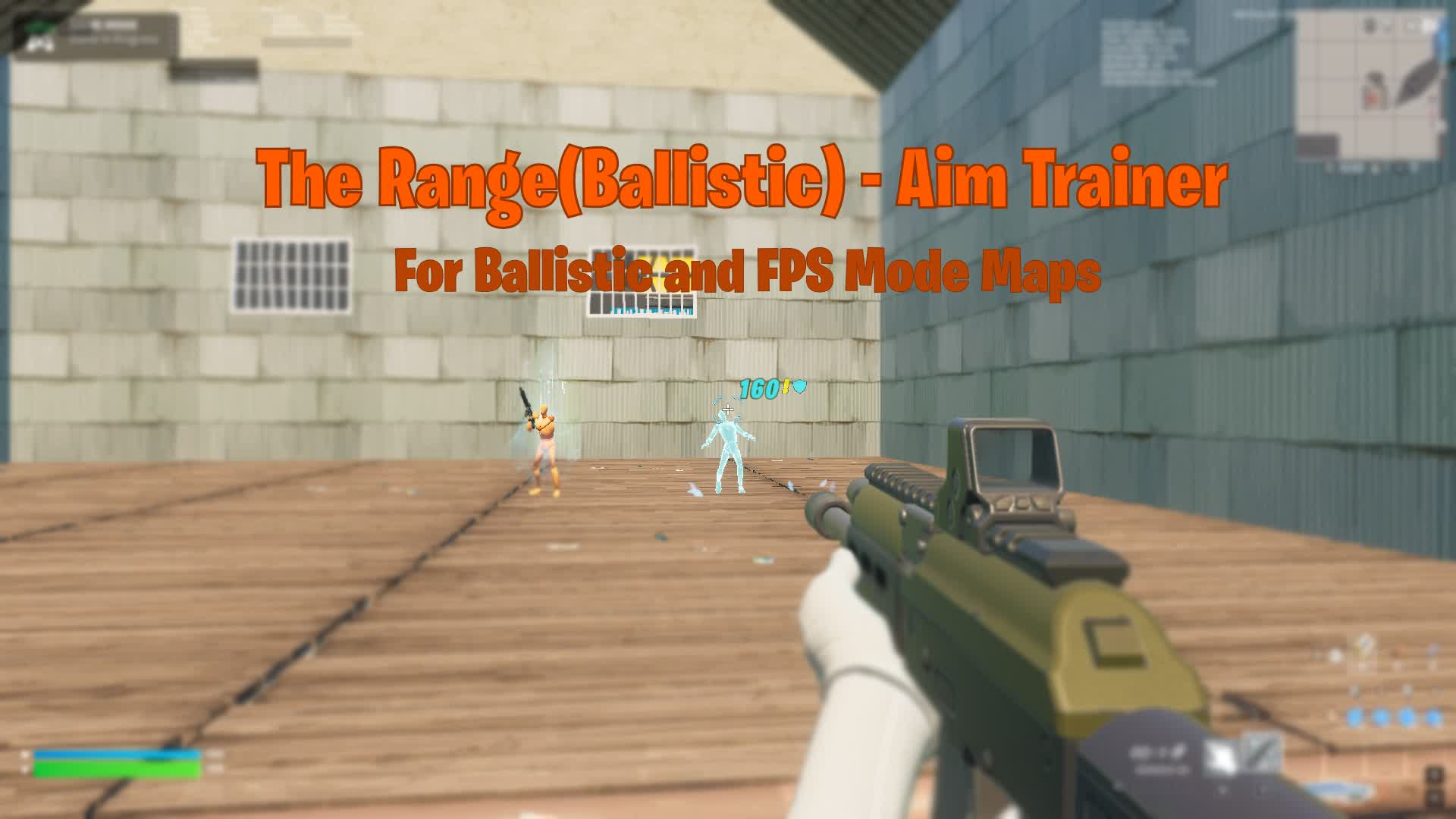 The Range (Ballistic) - Aim Trainer 6398-4298-1362 par admsl - Fortnite
