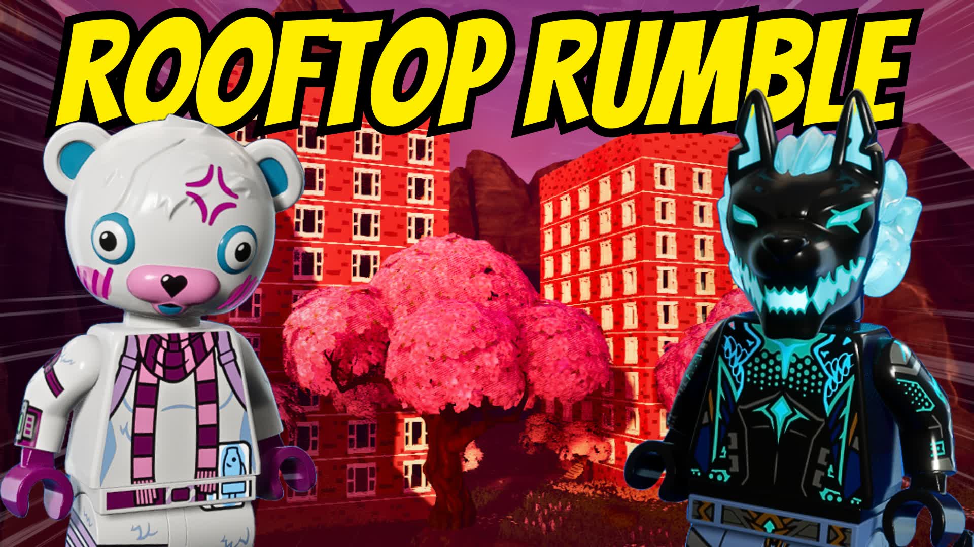 💥 Rooftop Rumble!! 💥 1663-4503-2050 by boombabear99 - Fortnite