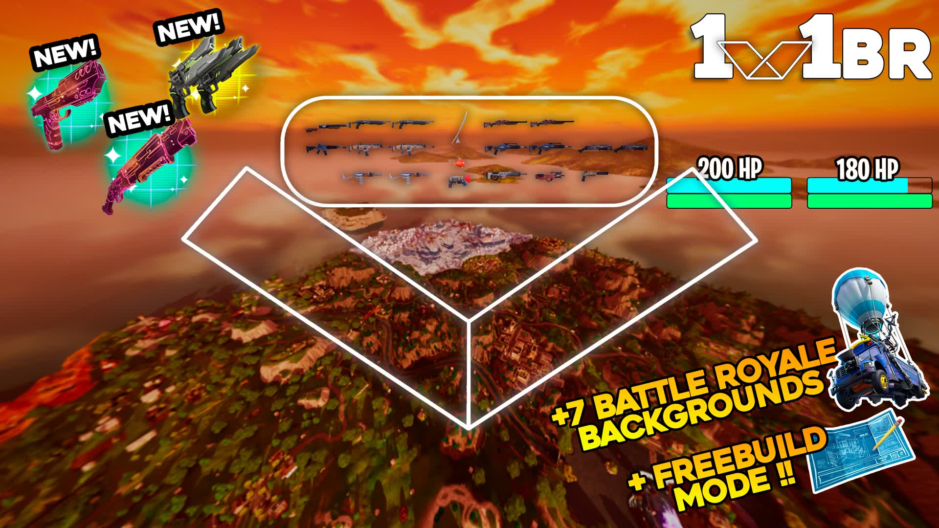 1V1 BR BUILD FIGHTS [TLAN] 0105-8575-5542 by tlan - Fortnite Creative ...