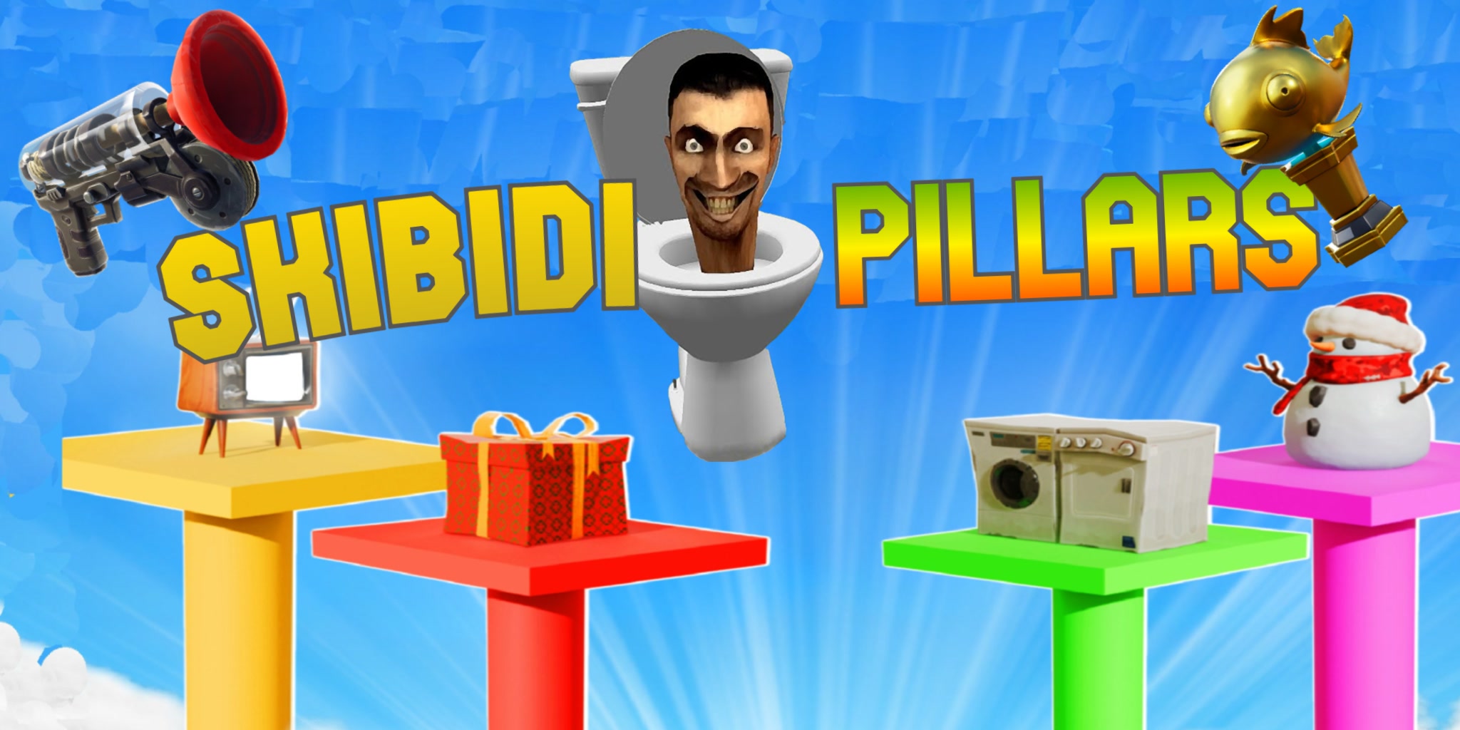 SKIBIDI PILLAR WARS 3843-6637-7272 by kbmchino1 - Fortnite Creative Map ...