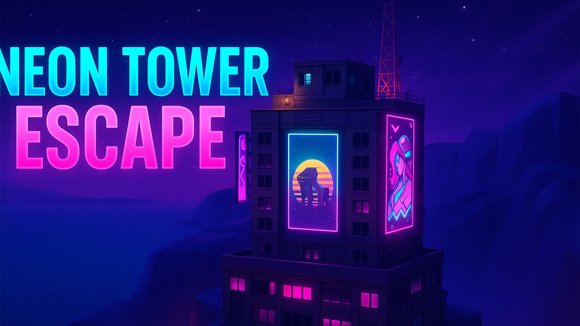 NEON TOWER ESCAPE 9953-7886-8115 by polojordan75 - Fortnite Creative ...
