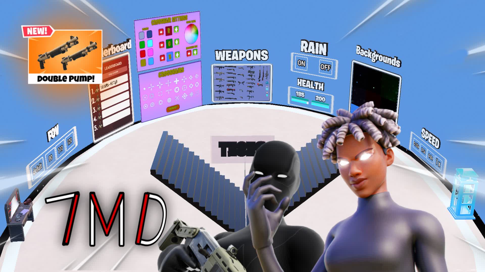 🔥1V1 7MD ⚡ 8752-4532-8349 by h.7 - Fortnite Creative Map Code - Fortnite.GG