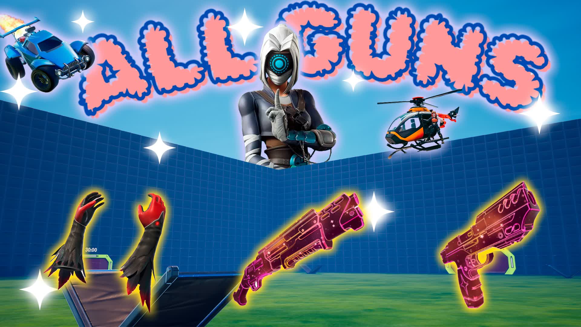 1V1 ALL WEAPONS & VEHICLES 戦場 6474-9708-7924 by moto-soto - Fortnite ...